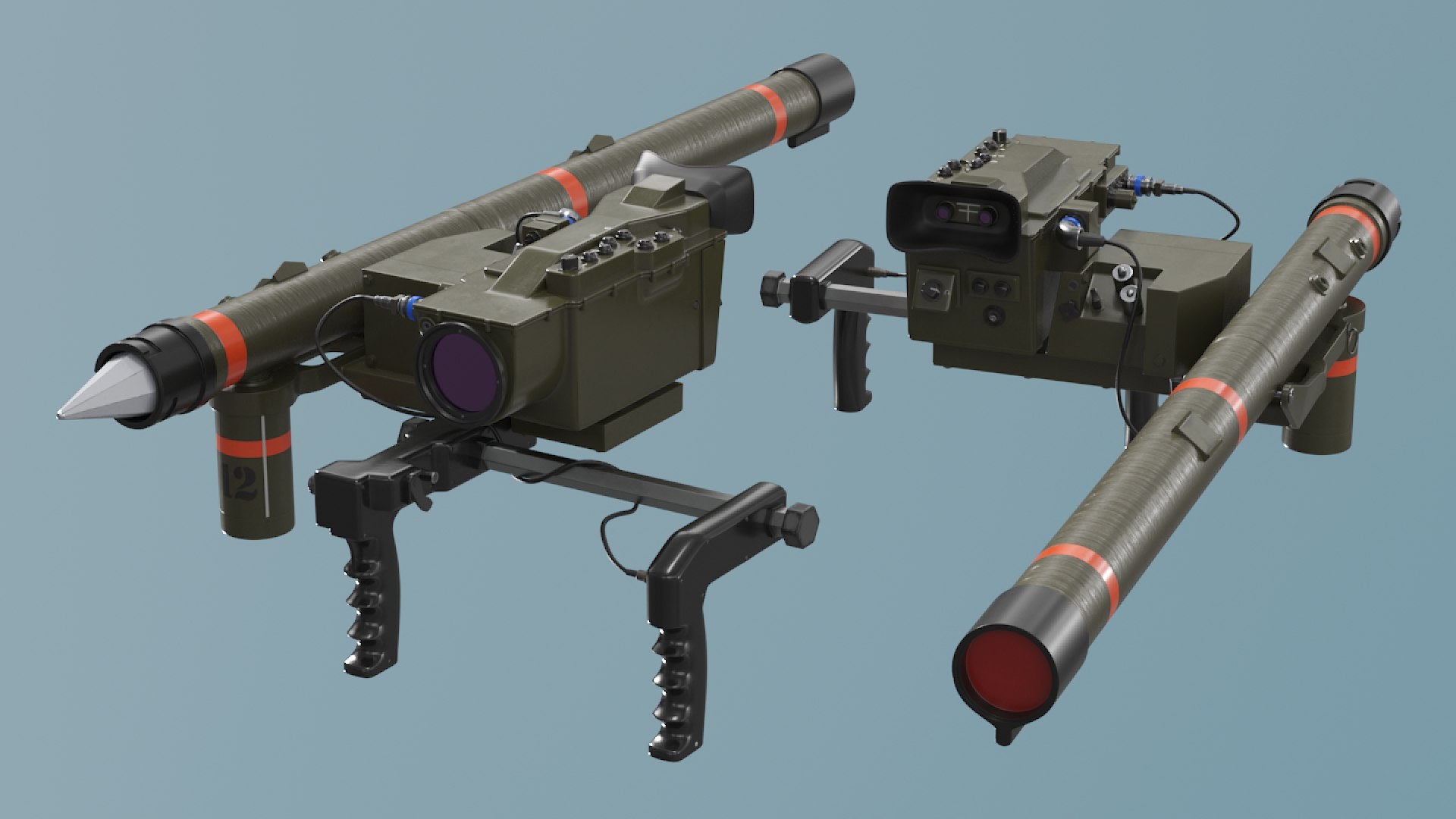 3D Portable Missile System Mistral Model - TurboSquid 2391838