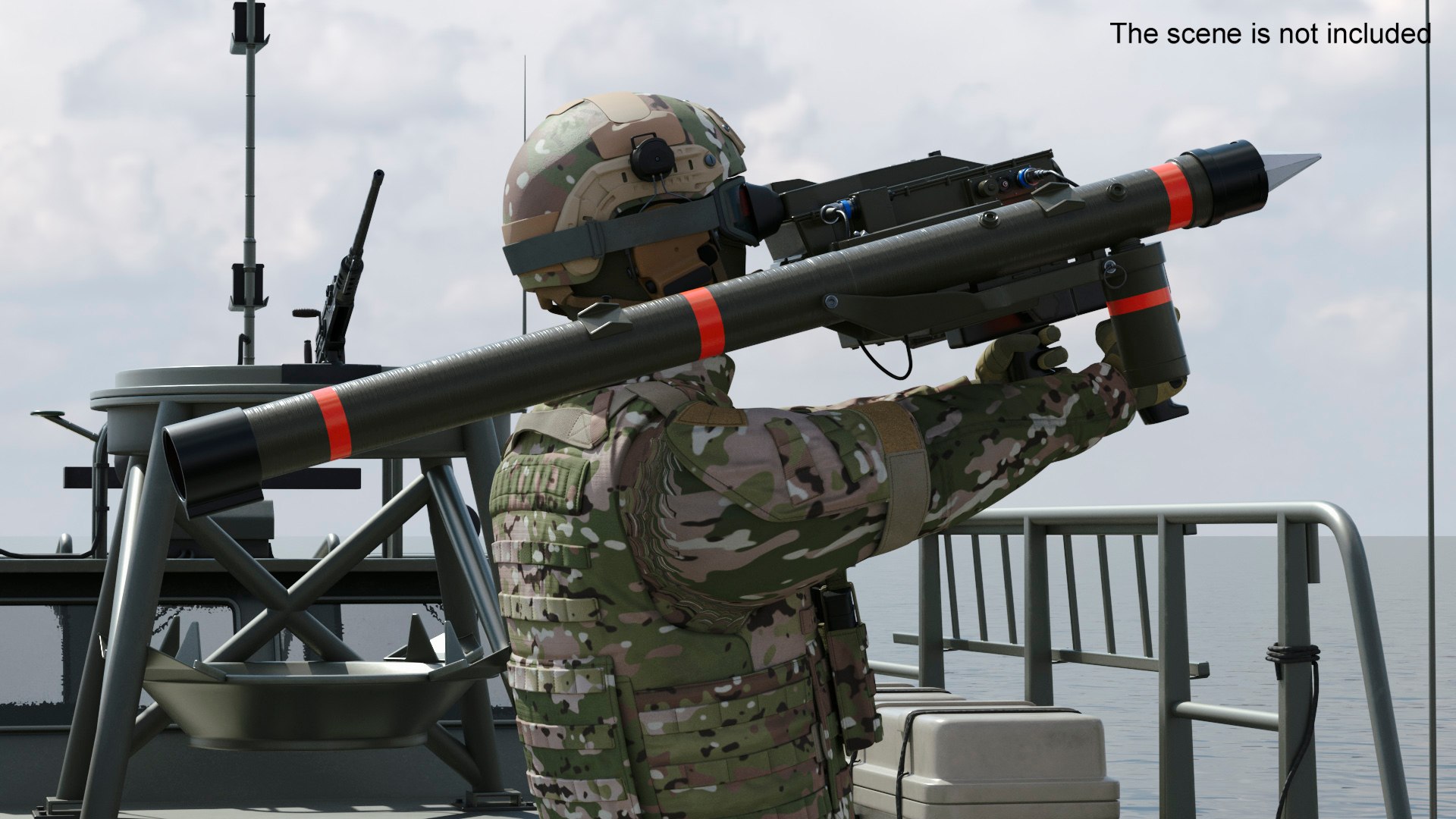 3D Portable Missile System Mistral Model - TurboSquid 2391838