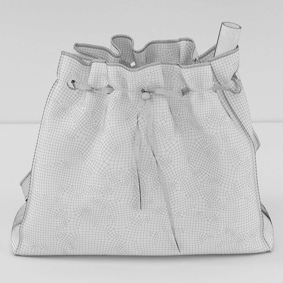 Jacket Bag 3d Obj