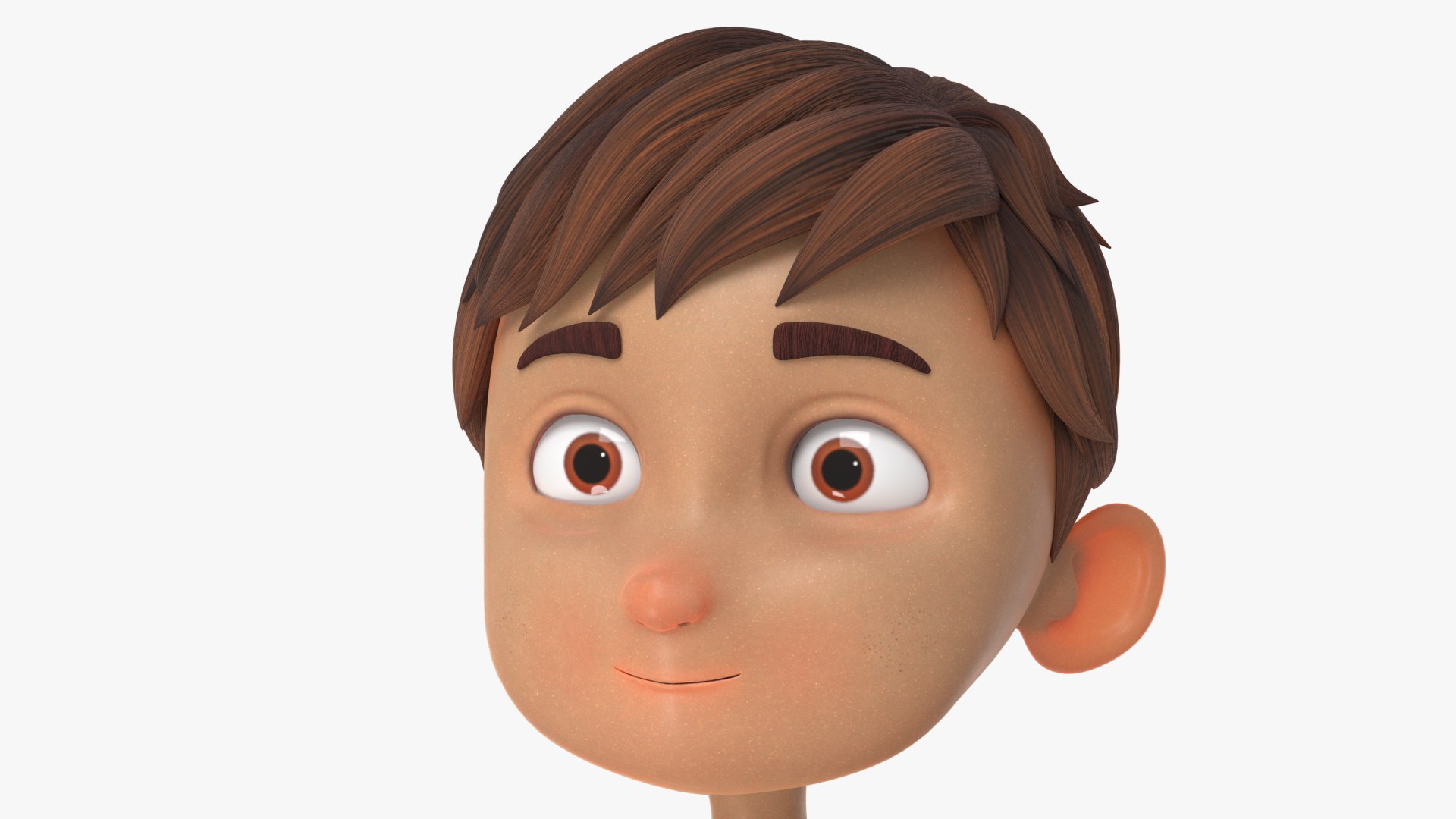 Cartoon Boy Model - TurboSquid 2148499