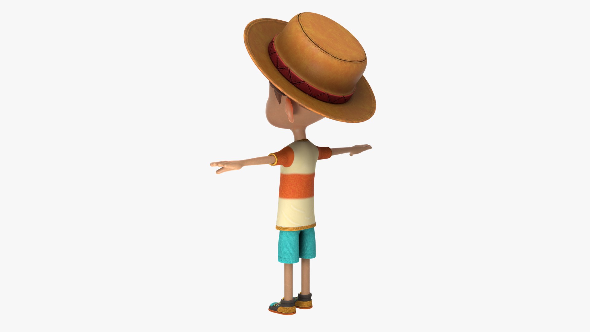 Cartoon Boy Model - TurboSquid 2148499