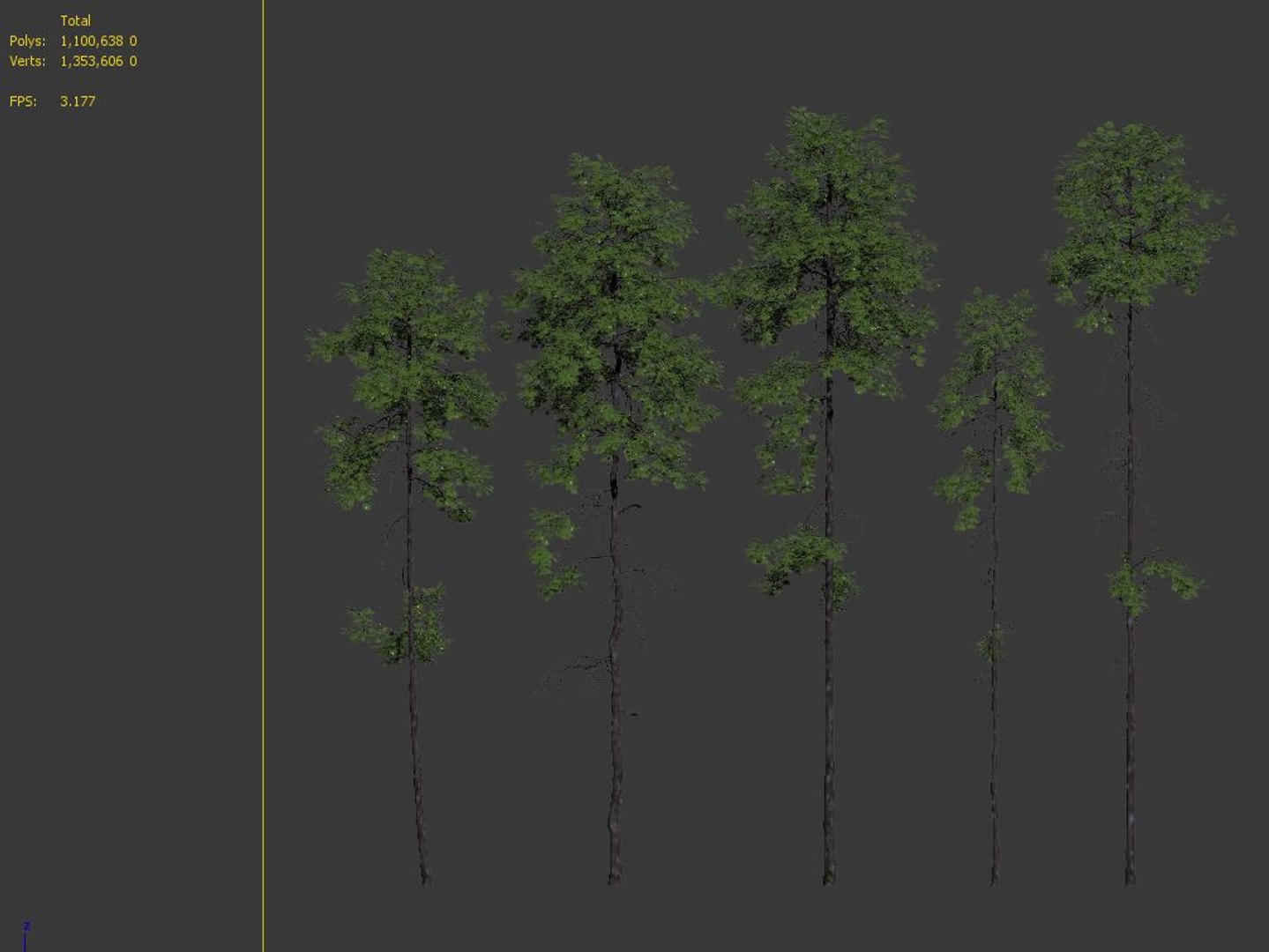 Forest Trees Set 02 3D - TurboSquid 1958152