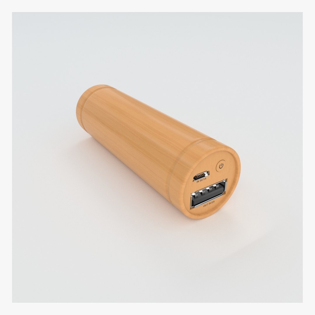 3d power bank model