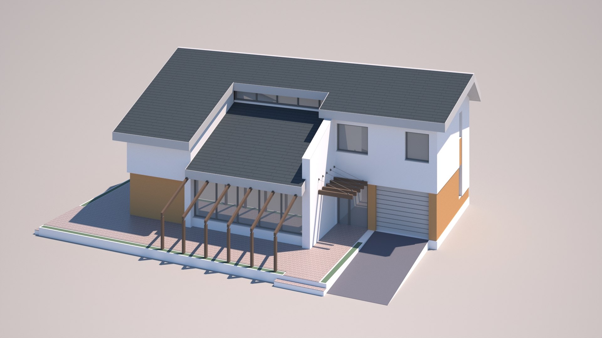 3D generic house model - TurboSquid 1481058