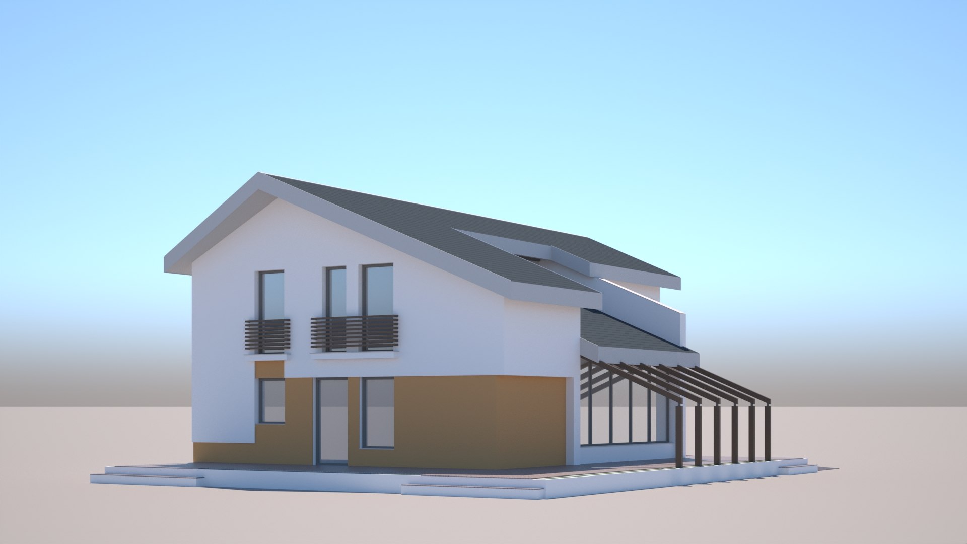 3D generic house model - TurboSquid 1481058