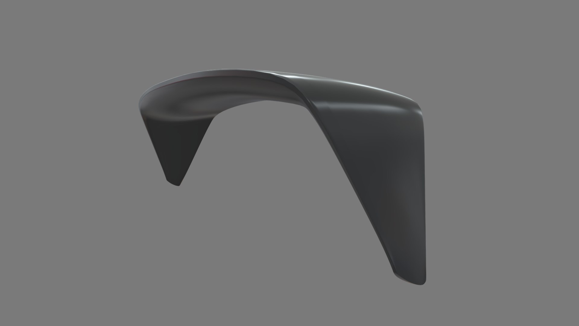 3D Car Spoiler 016 Model - TurboSquid 2143043