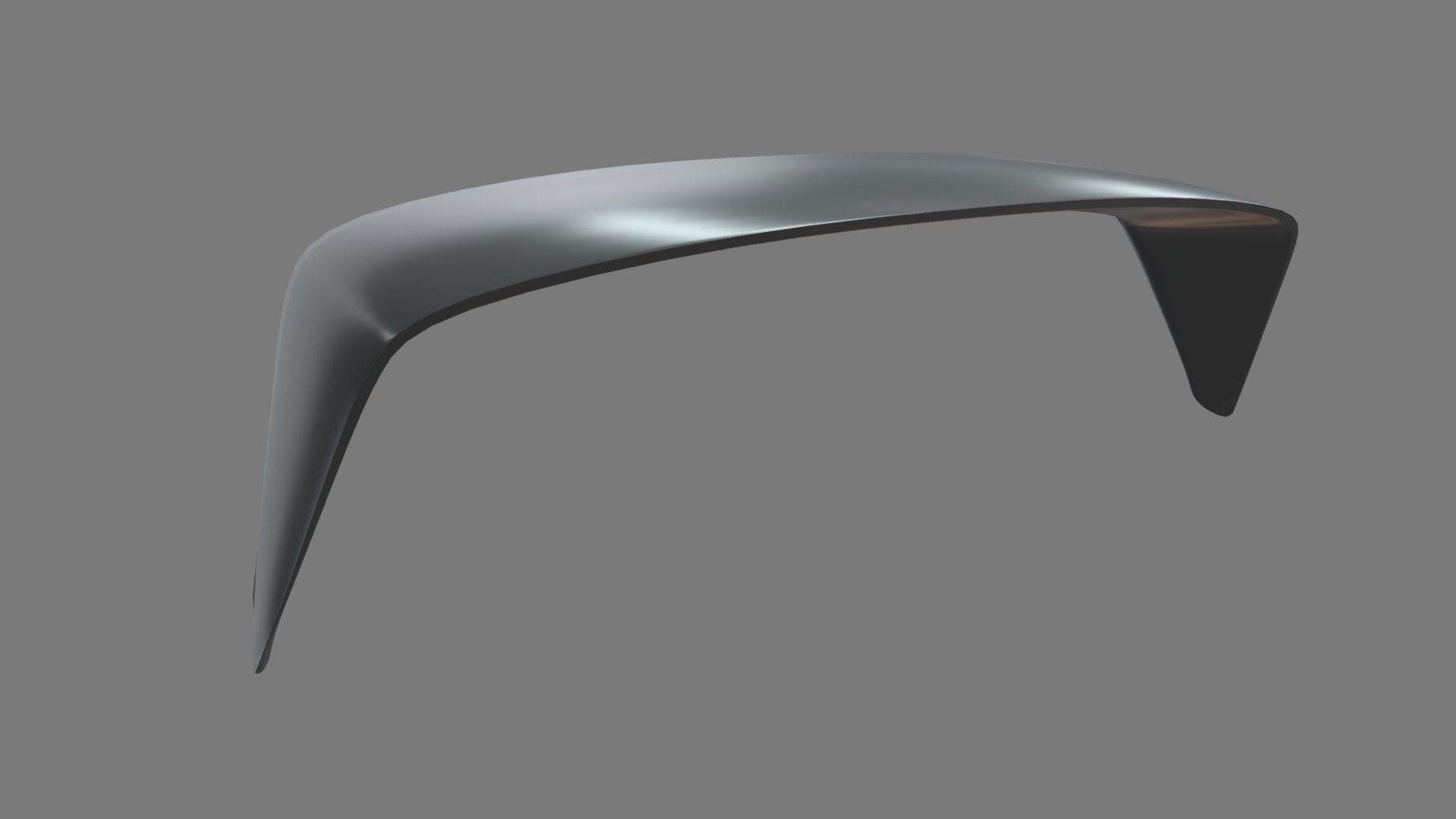 3D Car Spoiler 016 Model - TurboSquid 2143043