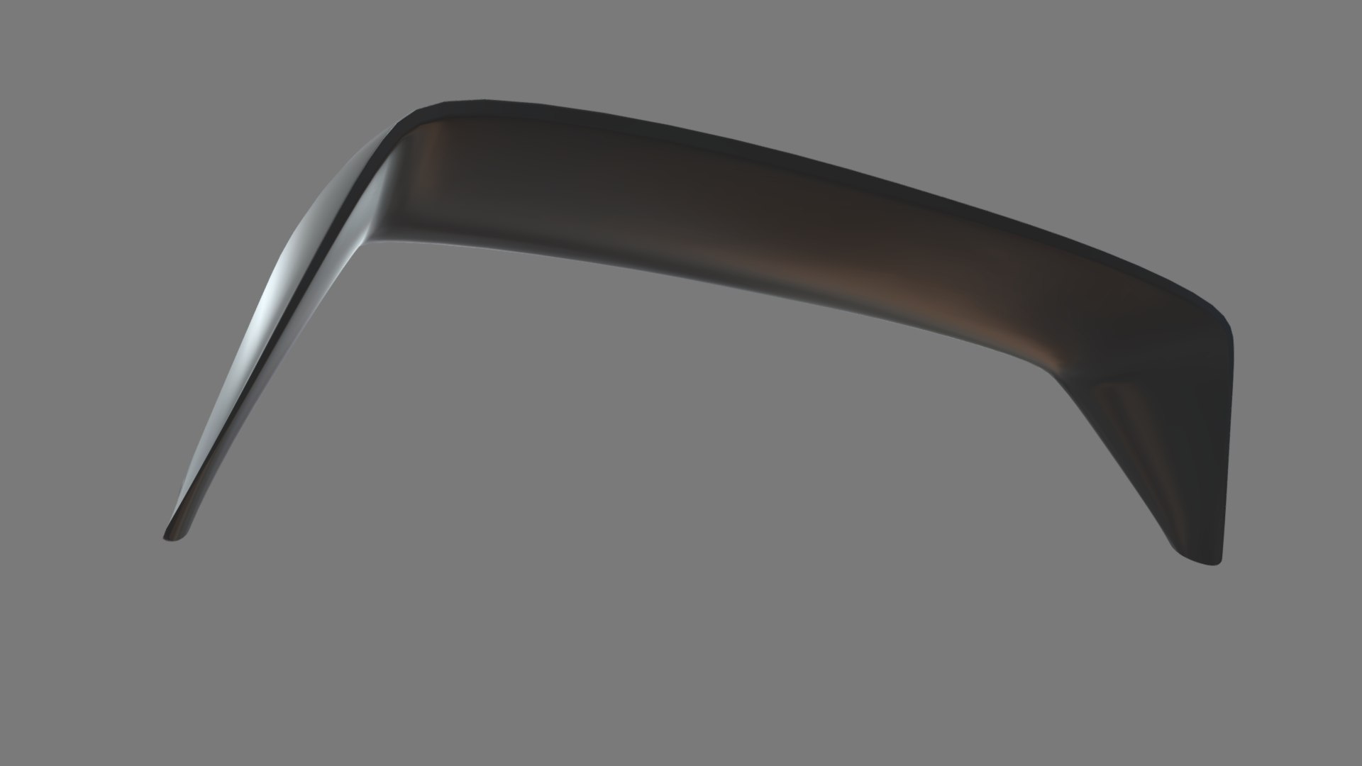 3D Car Spoiler 016 Model - TurboSquid 2143043