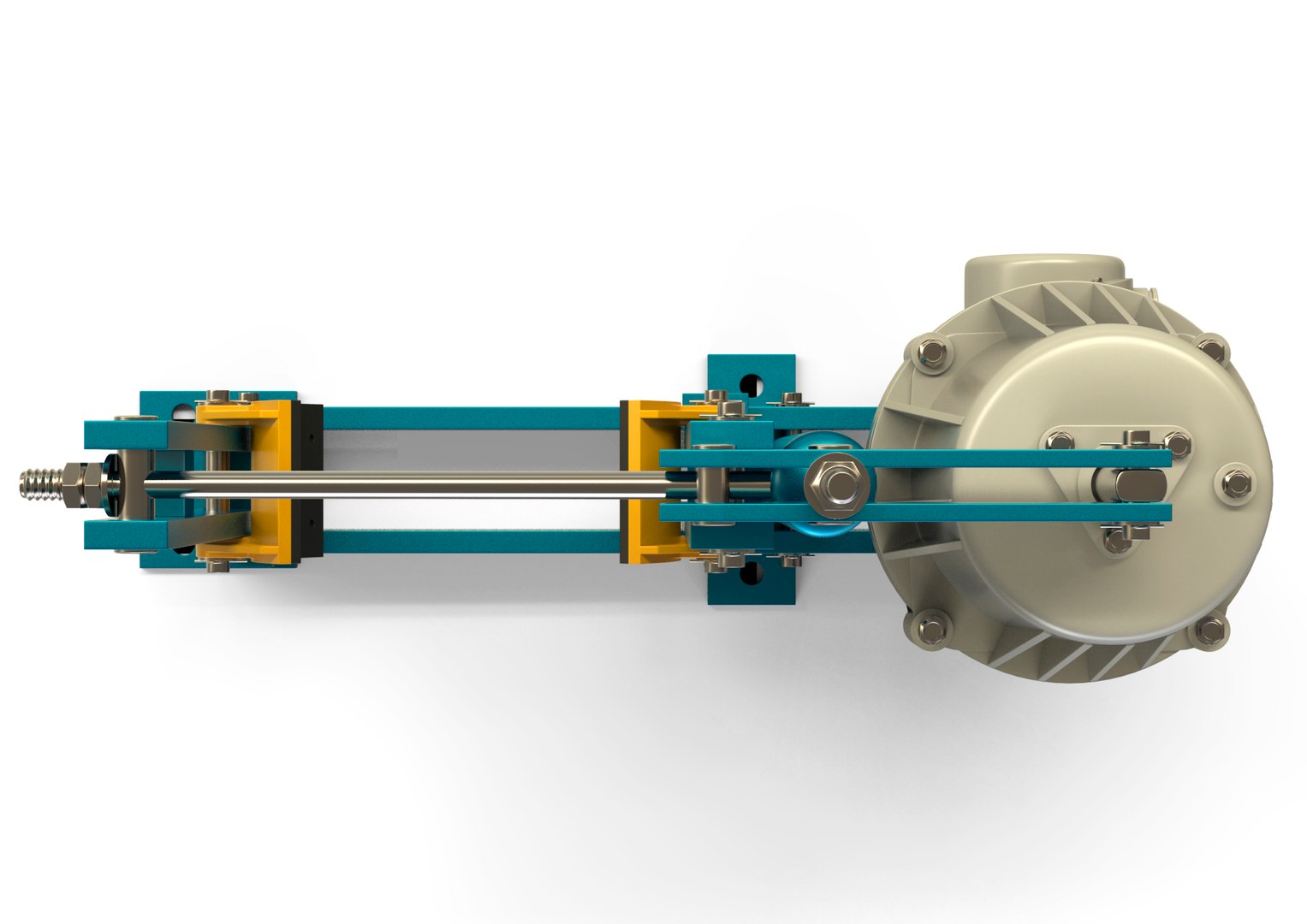 Industrial shoe brakes 3D model - TurboSquid 1382990