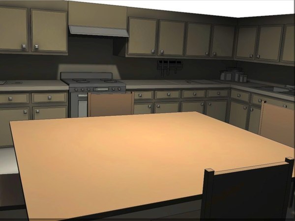 3d kitchen
