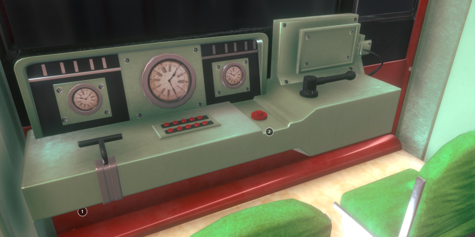 Computerline Train Model - TurboSquid 1387626