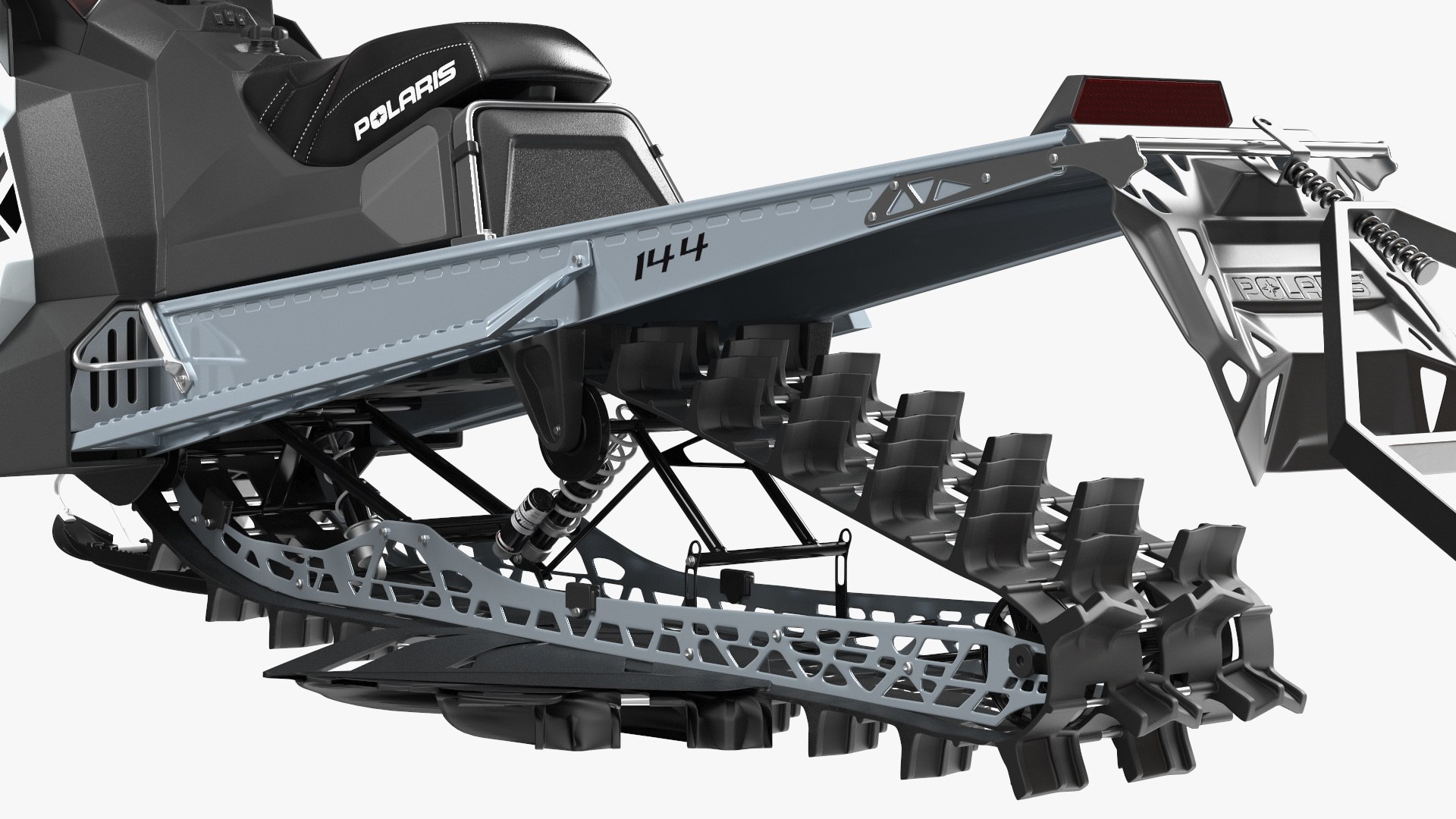 3D Snowmobile Whith Box Freight Sled Rigged Model - TurboSquid 2113823