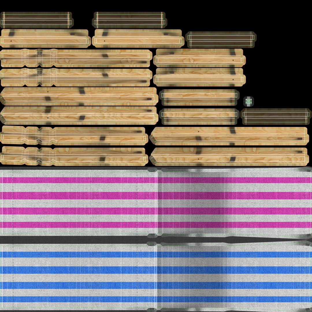 3D Beach Chair - TurboSquid 1194931