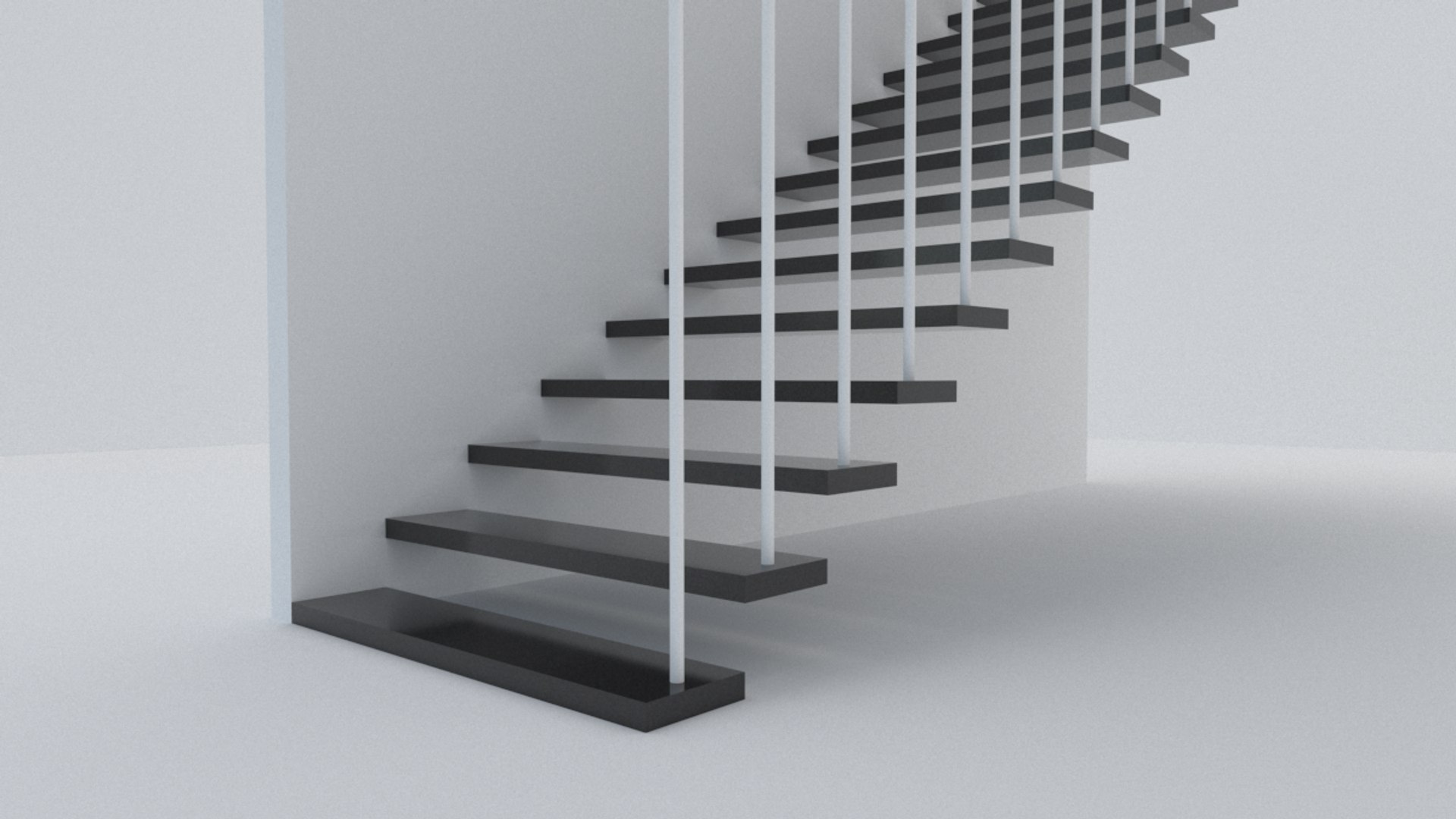 Modern Steps 3D Model - TurboSquid 1607795