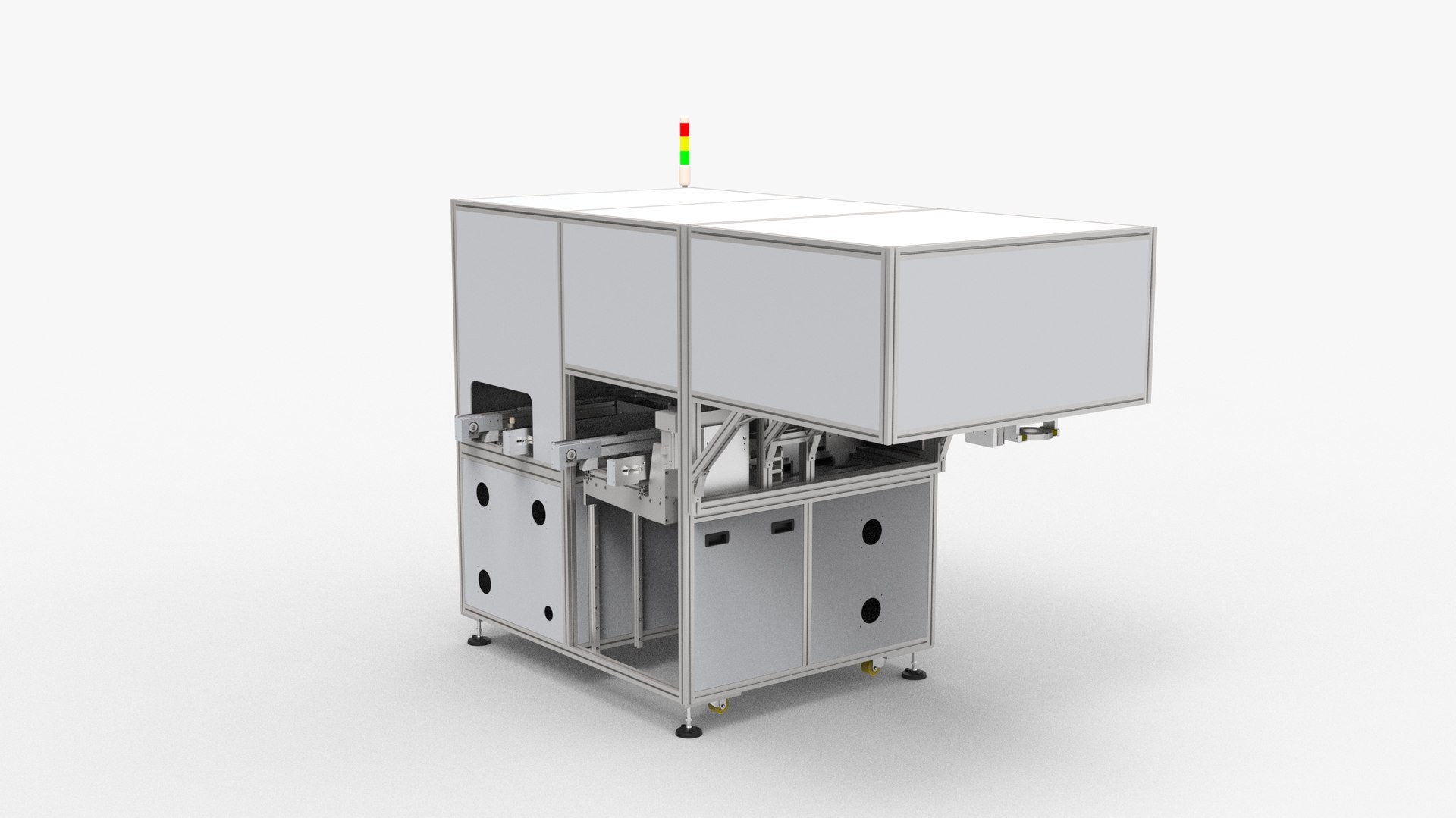 Automatic Dynamic Balance Measurement Transfer Machine 3D Model ...