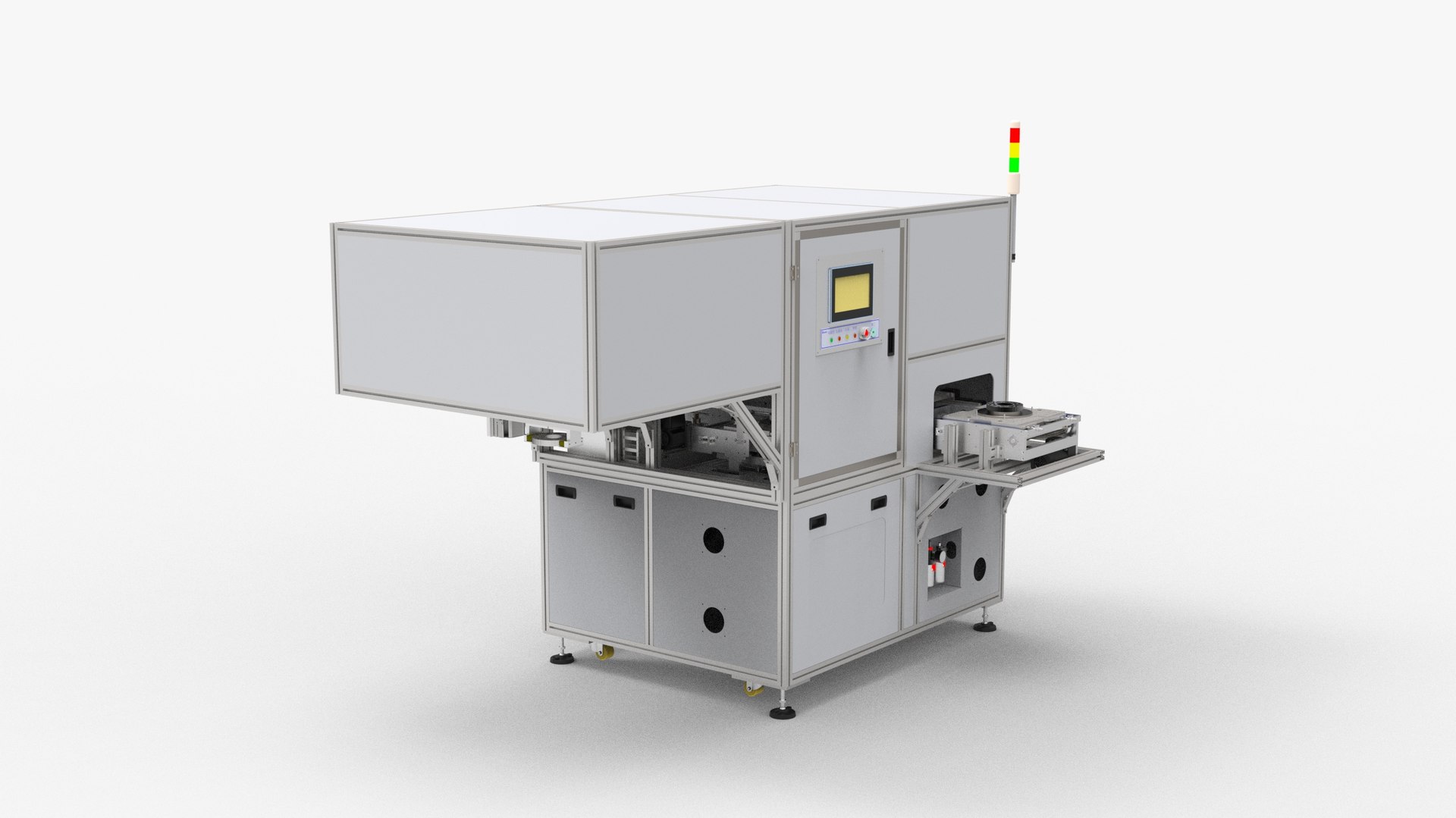 Automatic Dynamic Balance Measurement Transfer Machine 3D Model ...