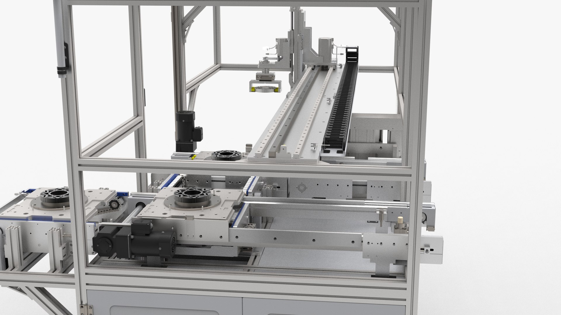 Automatic Dynamic Balance Measurement Transfer Machine 3D Model ...