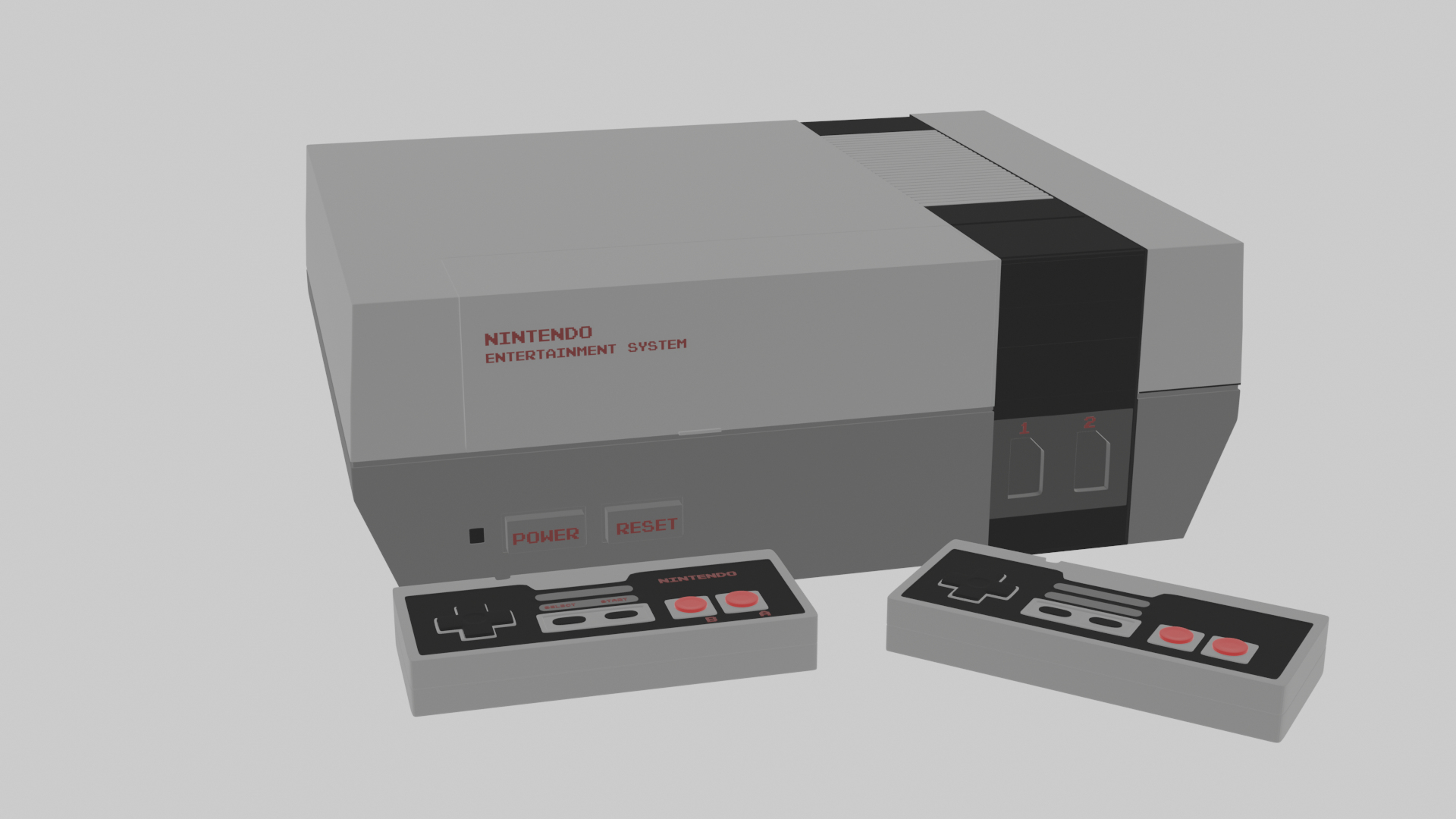 3D NES Model - TurboSquid 1910793