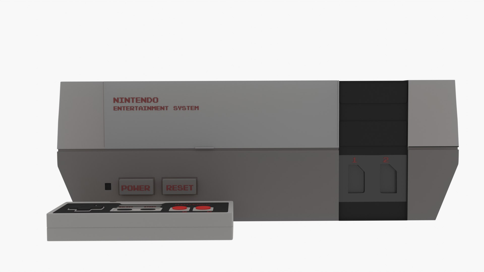 3D NES Model - TurboSquid 1910793