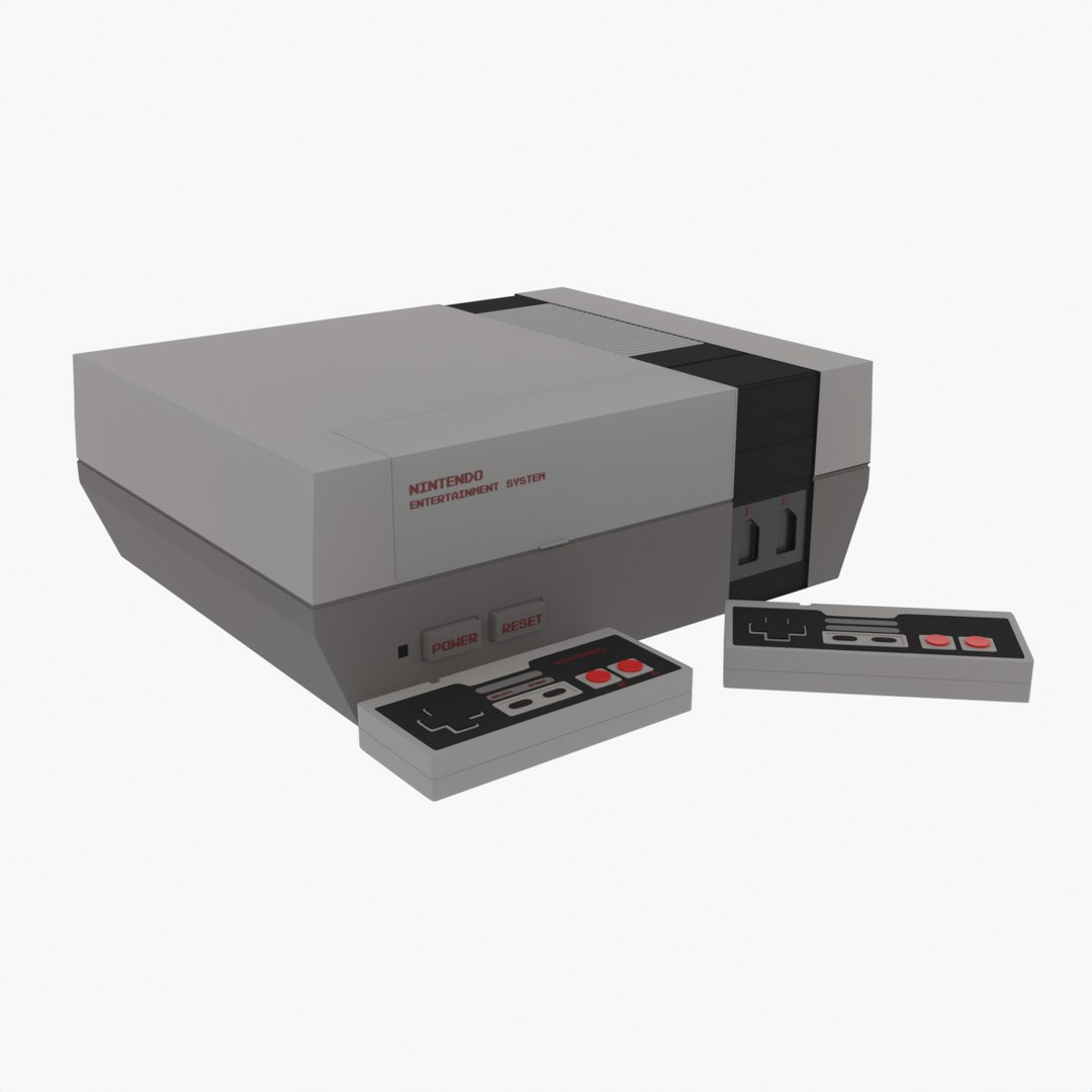 3D NES Model - TurboSquid 1910793