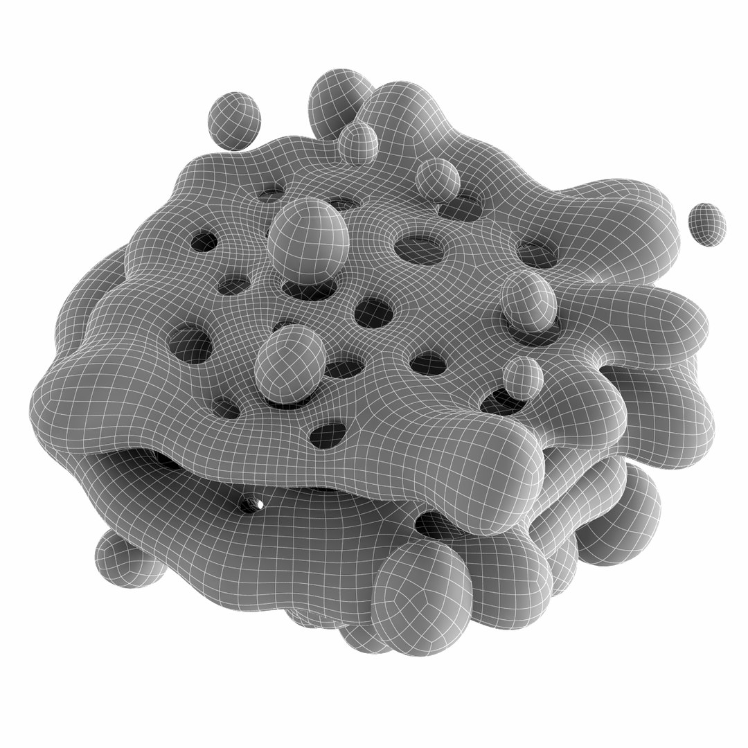 Biology Microbe 3d Model