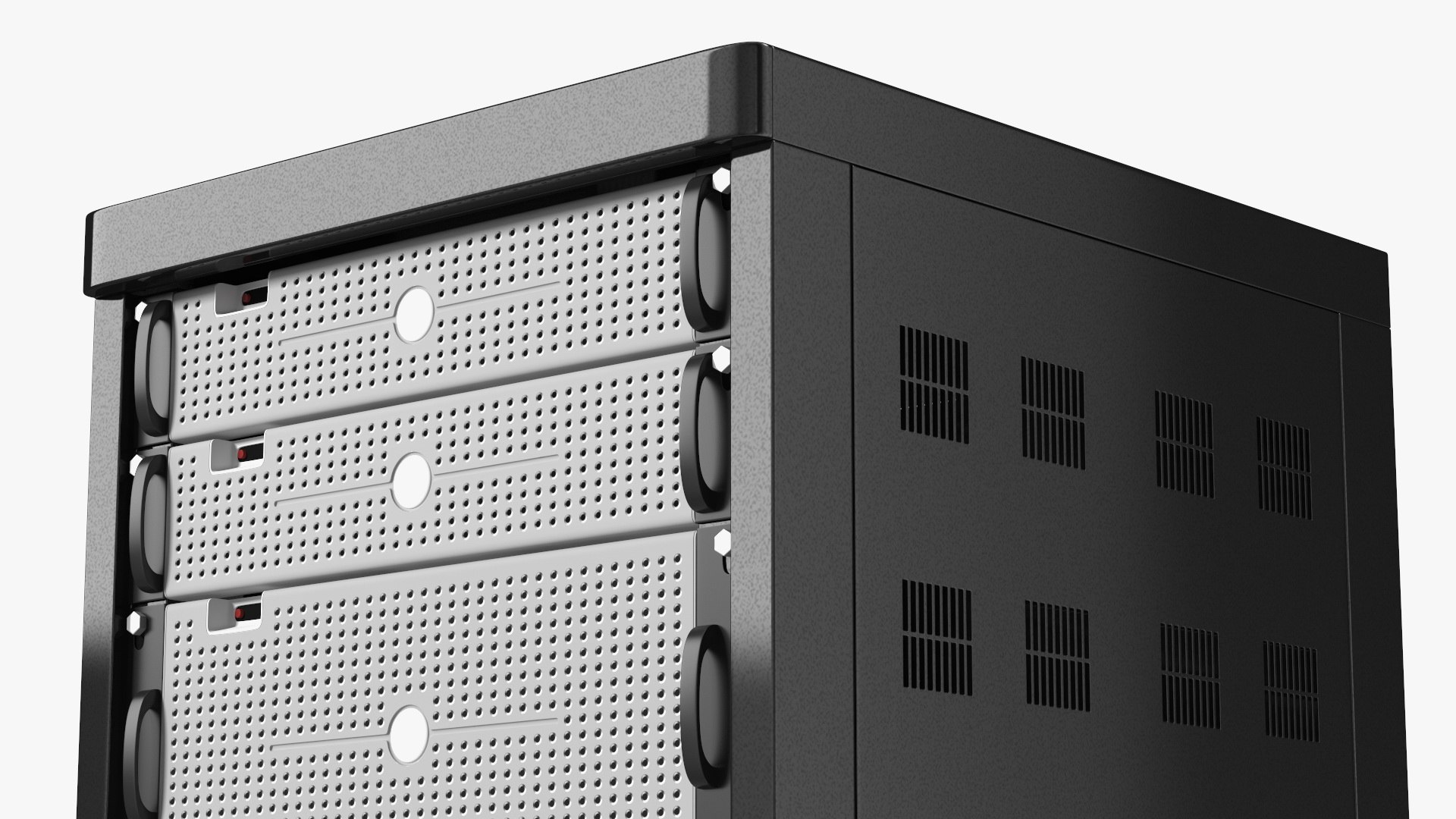 3D Floor Stand Server Rack - TurboSquid 2261103