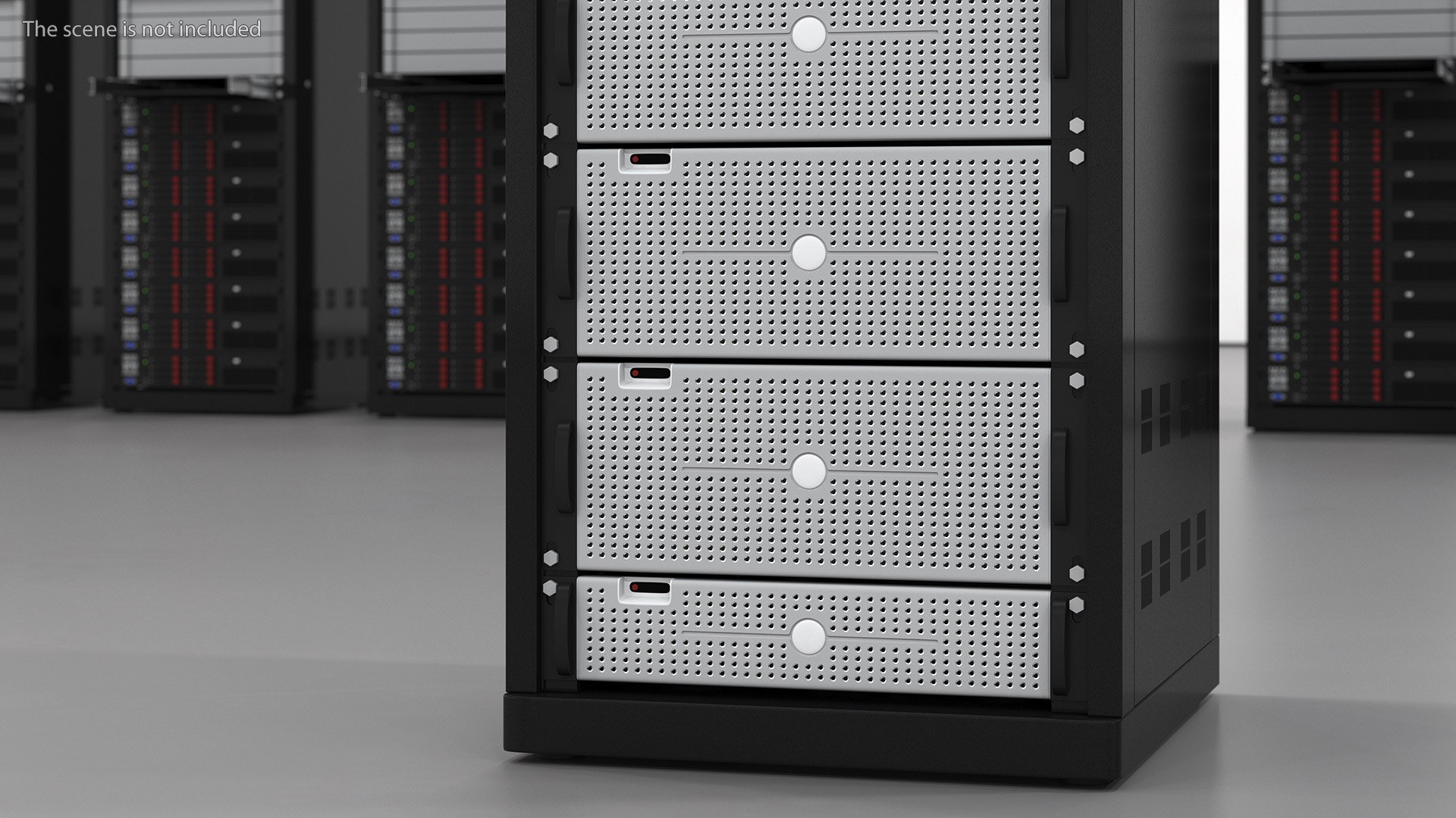 3D Floor Stand Server Rack - TurboSquid 2261103