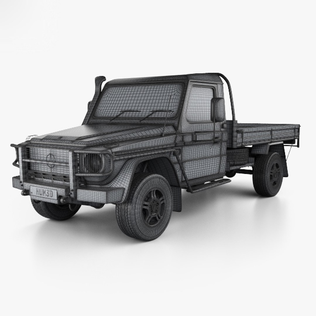 Mercedes-benz G-class Single 3D Model - TurboSquid 1360432