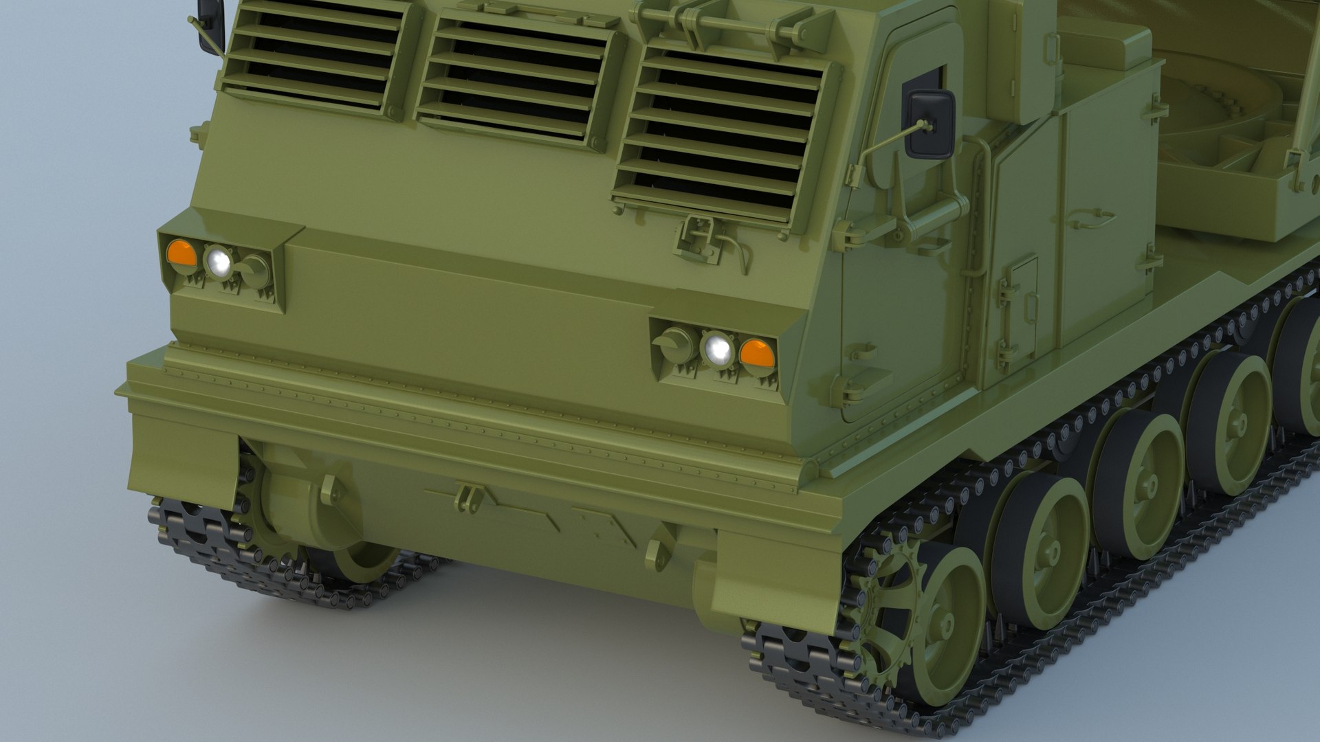 M270 mlrs rocket 3D model - TurboSquid 1490325
