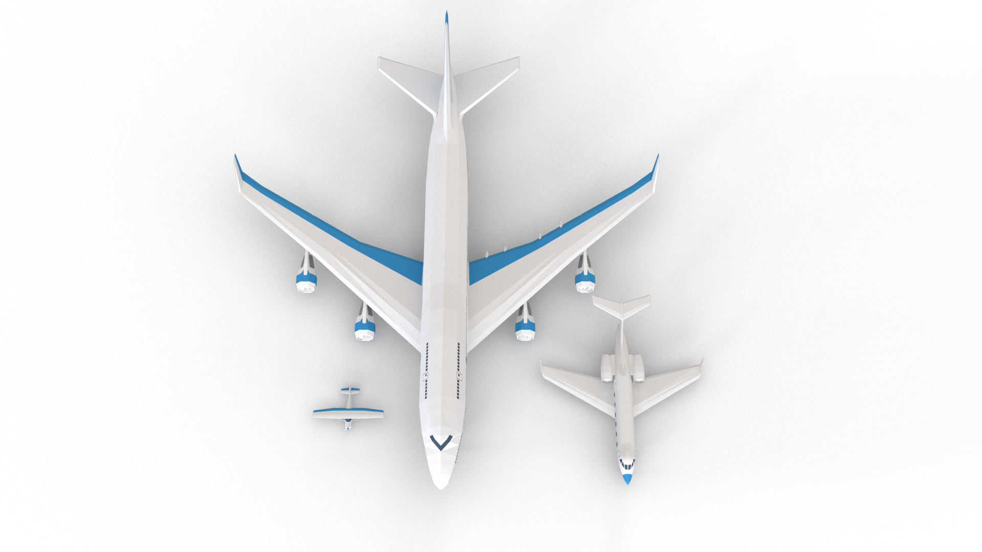 3D Model Planes Low Poly - TurboSquid 1985410