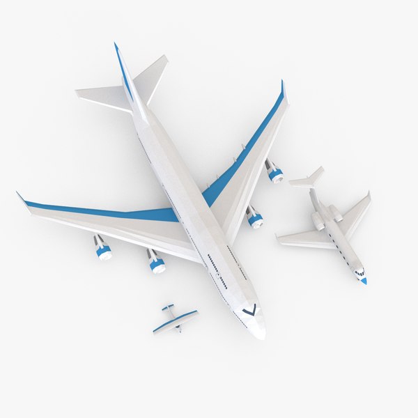 3D model Planes Low Poly - TurboSquid 1985410