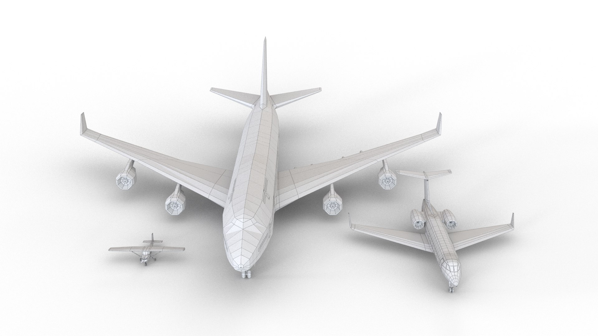 3D Model Planes Low Poly - TurboSquid 1985410