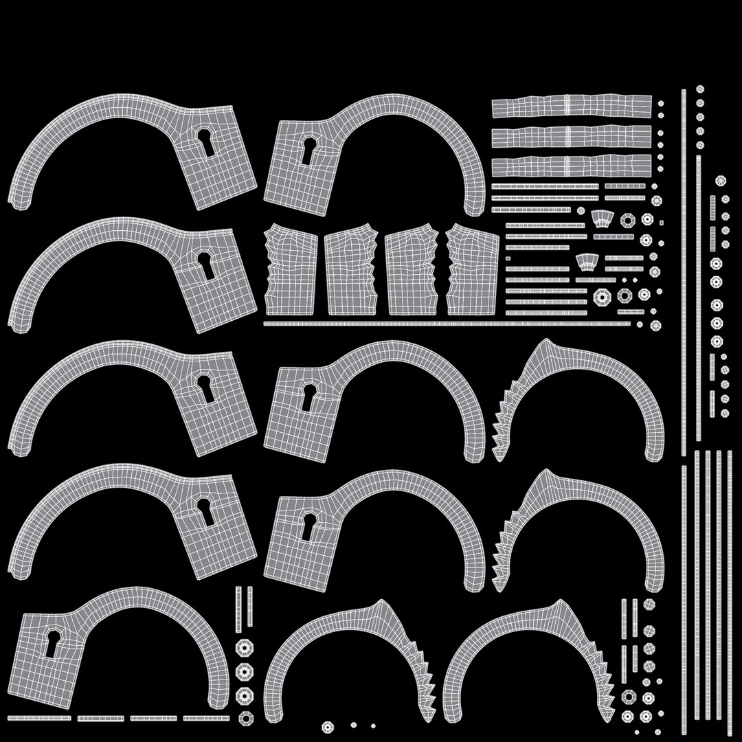 3D model Handcuffs - TurboSquid 1806929