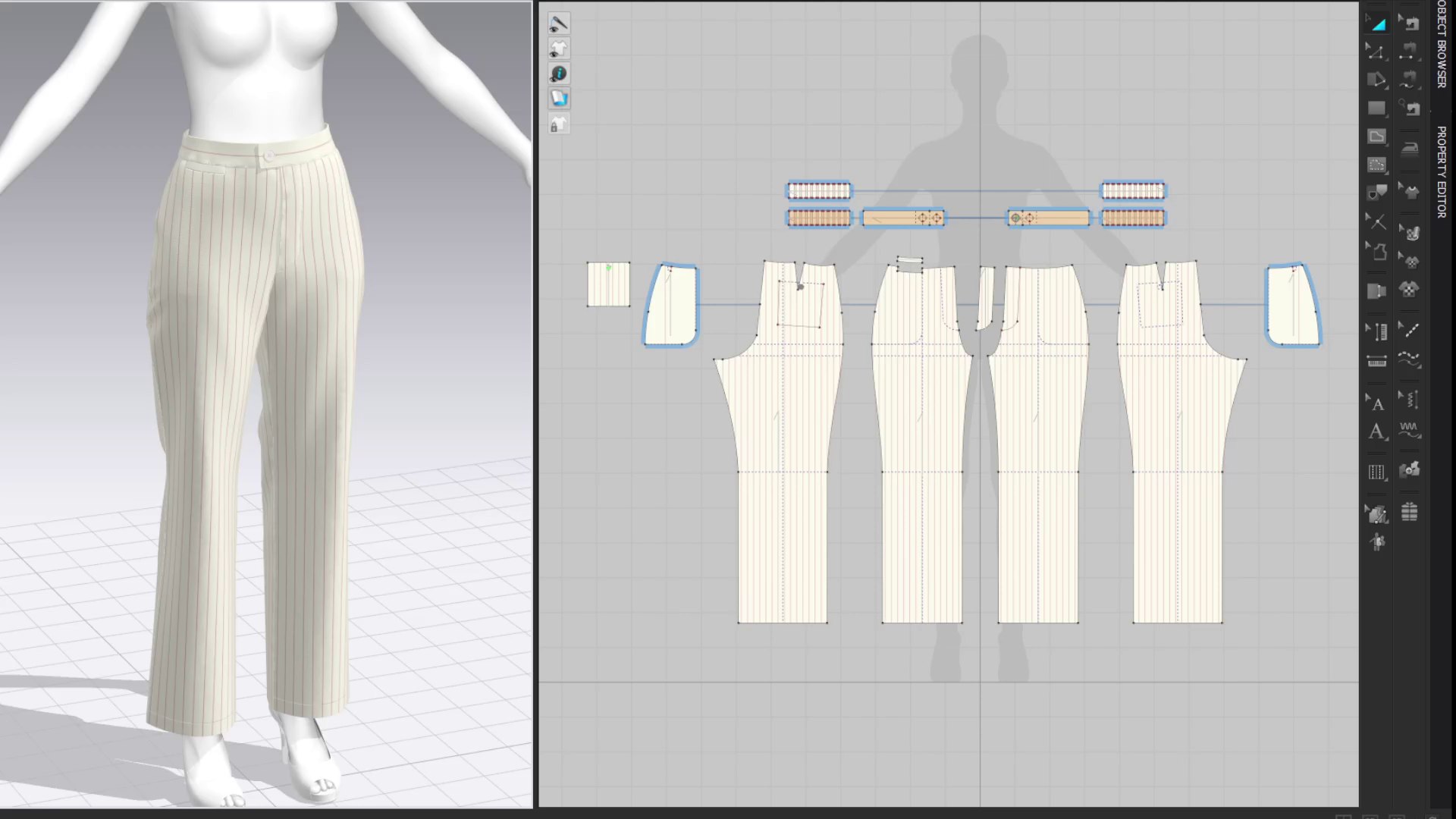 Casual Women Pants 3D Model - TurboSquid 2037879