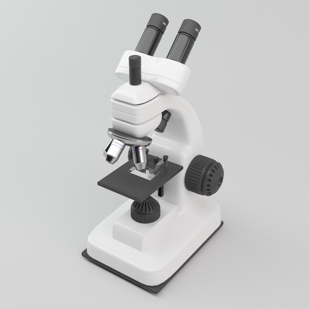 3D Modern Microscope Model - TurboSquid 2298387