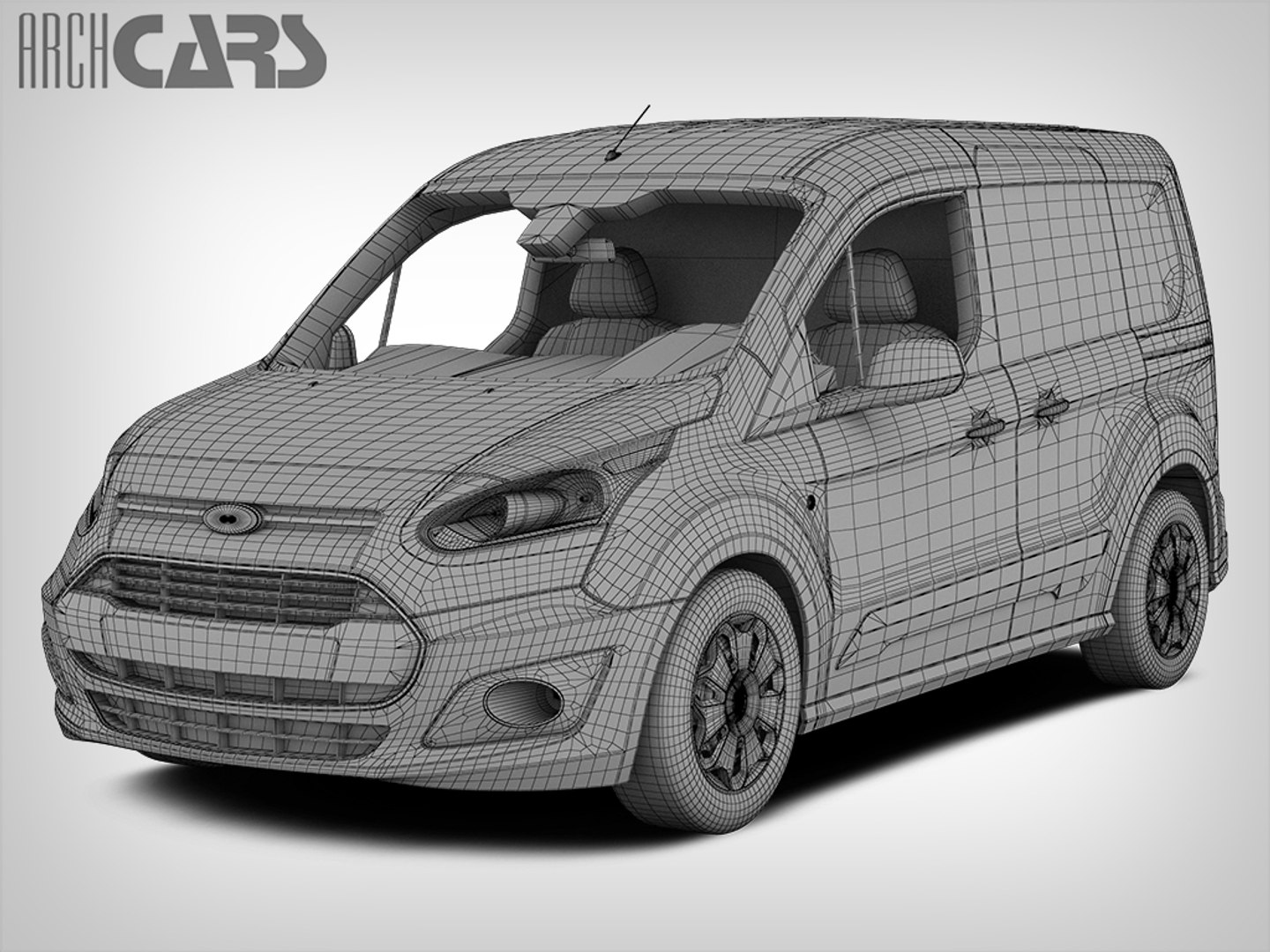 3D Model Transit Connect - TurboSquid 1223700