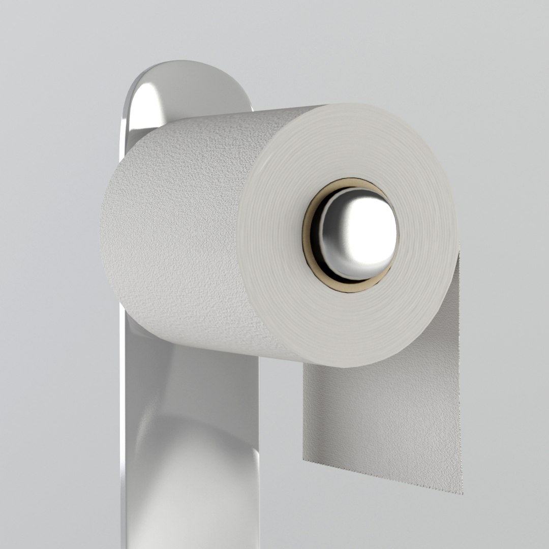 Toilet Paper Holder 3d Model