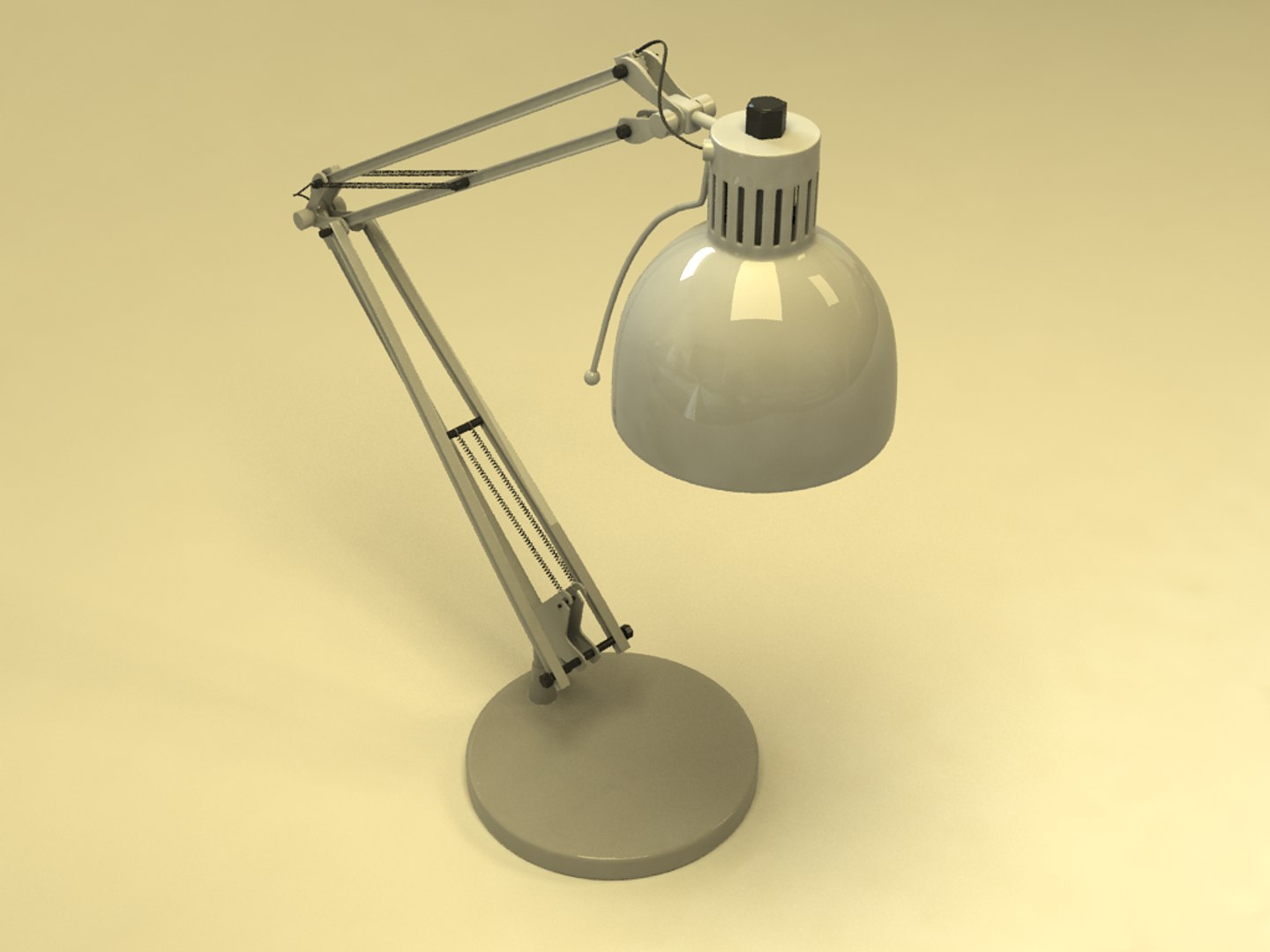 3d Model Desk Lamp