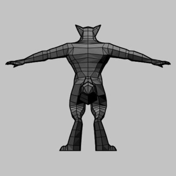 werewolf 3d model