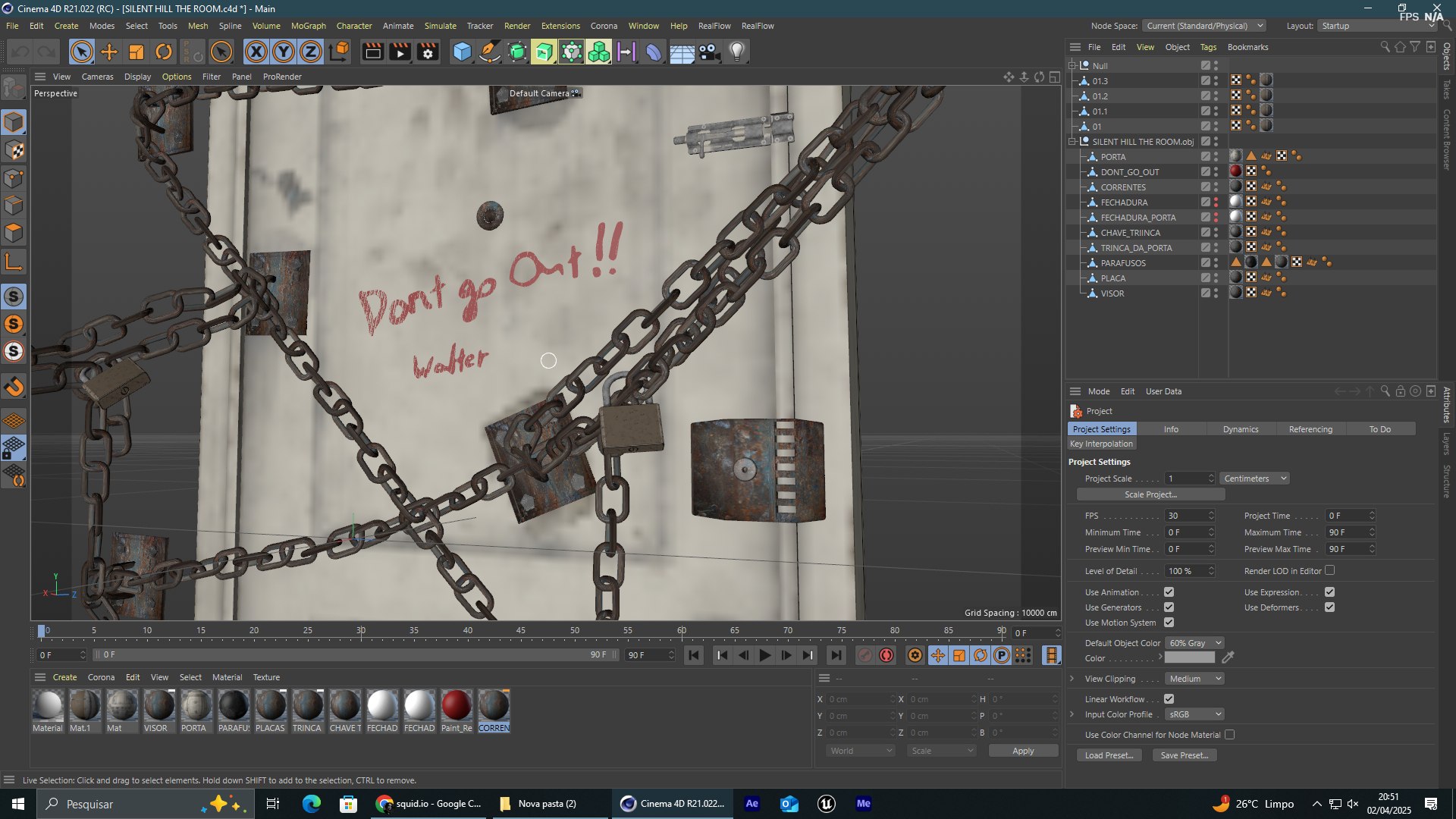 3D Silent Hill 4 - The Room - TurboSquid 2386571