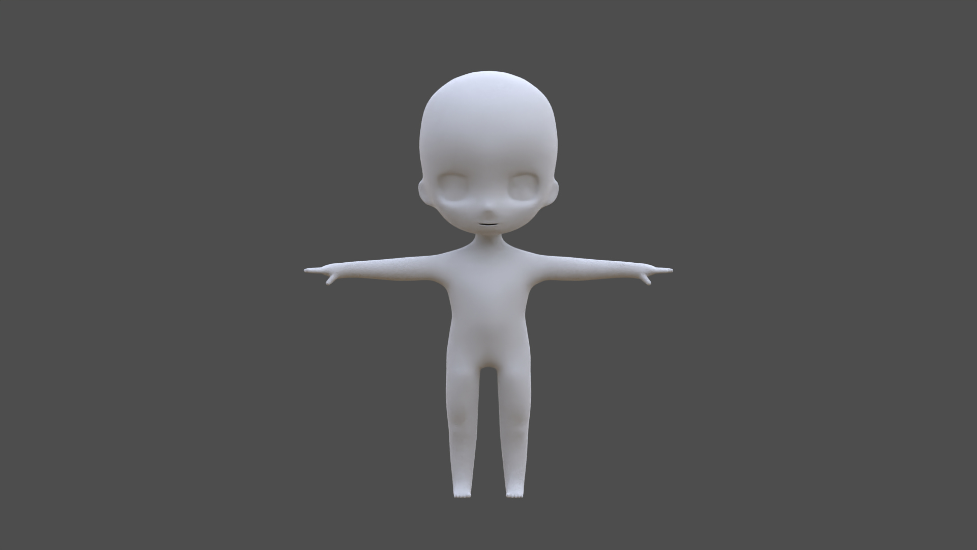 Chibi 3D Mesh Model - TurboSquid 1814909