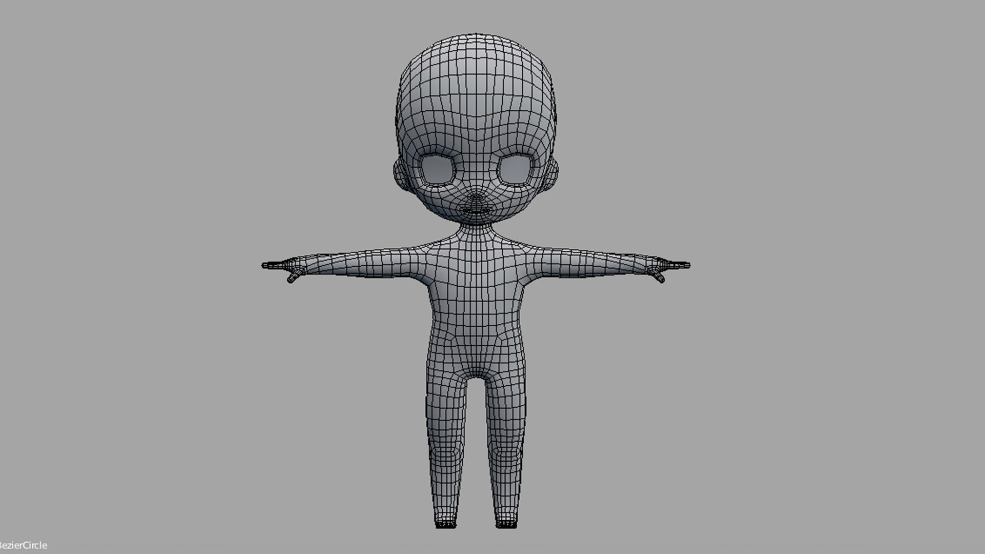 Chibi 3D Mesh Model - TurboSquid 1814909