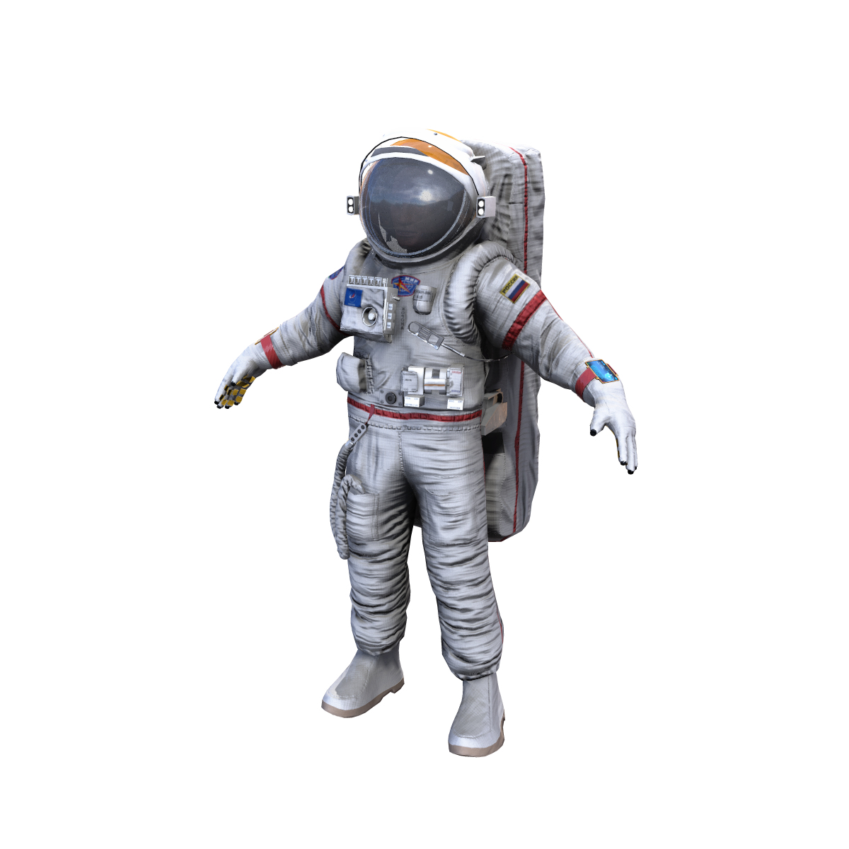 3D space suit orlan mks model - TurboSquid 1258847