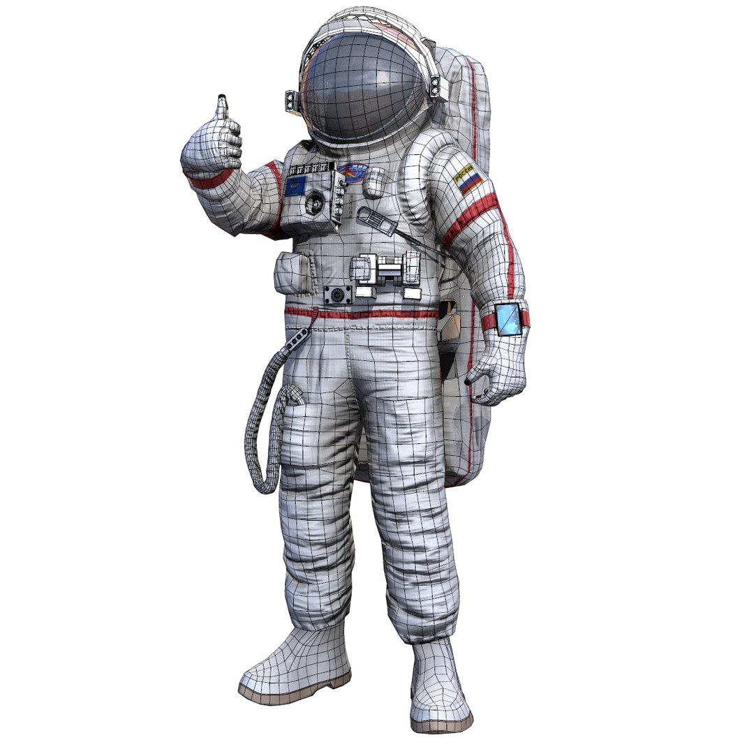 3D space suit orlan mks model - TurboSquid 1258847