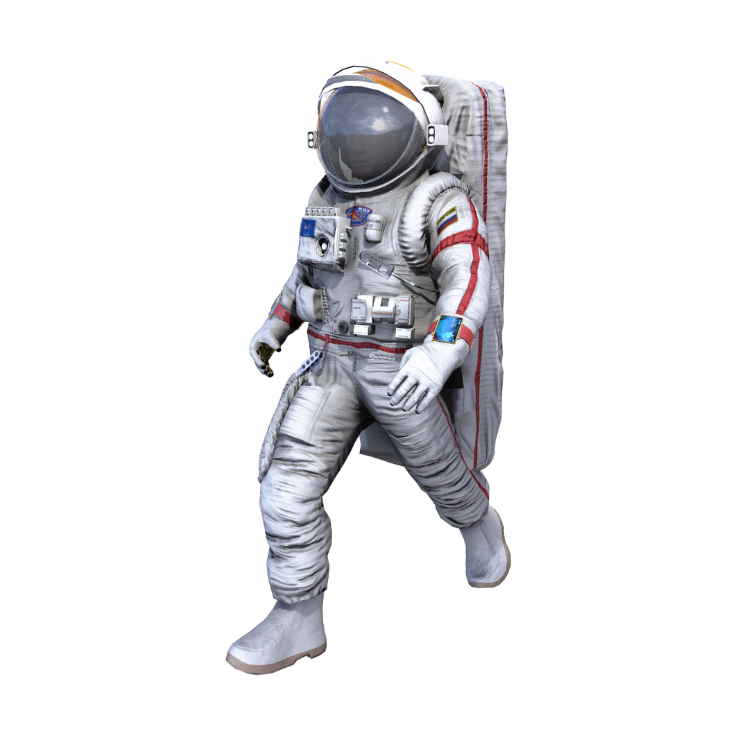 3D space suit orlan mks model - TurboSquid 1258847