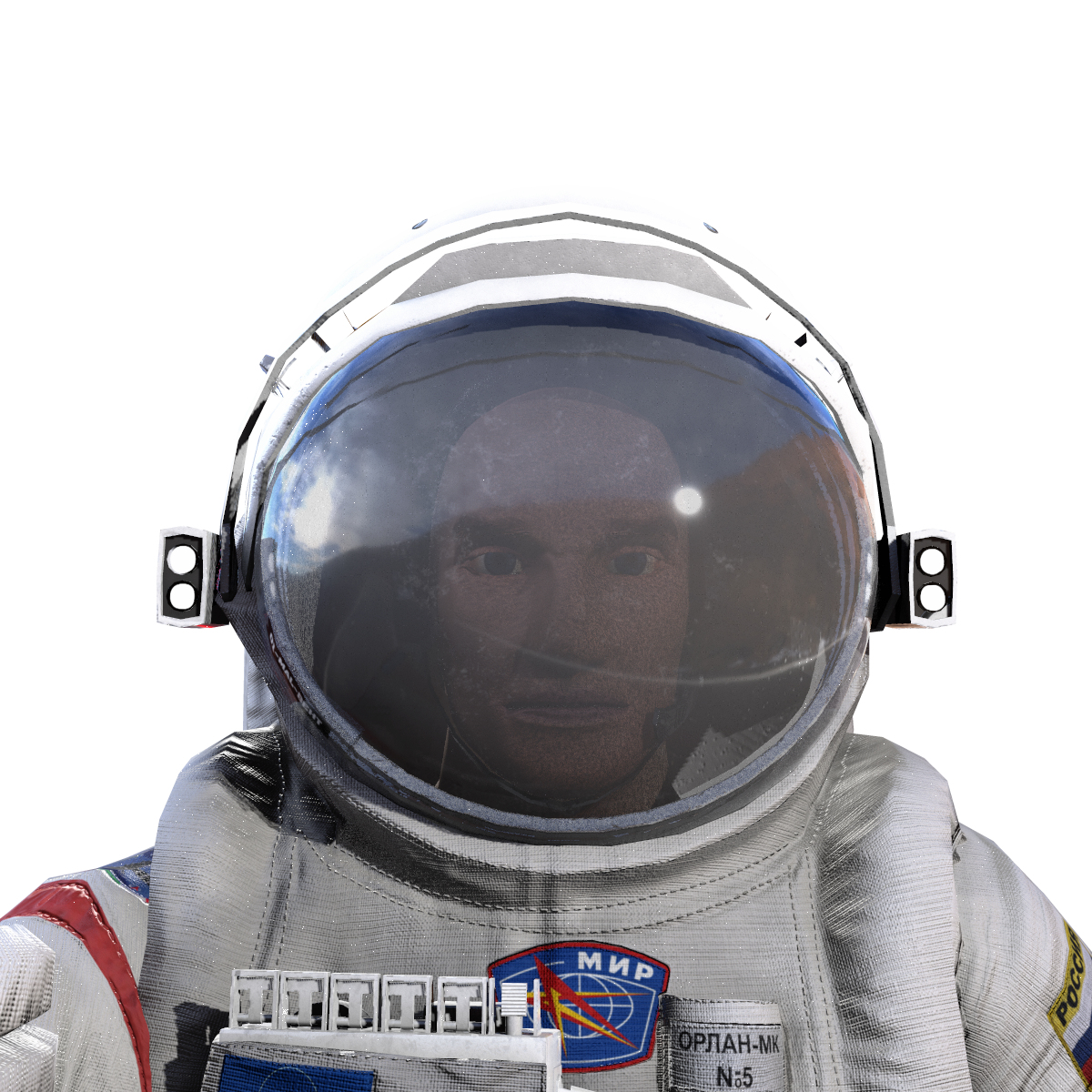 3D space suit orlan mks model - TurboSquid 1258847