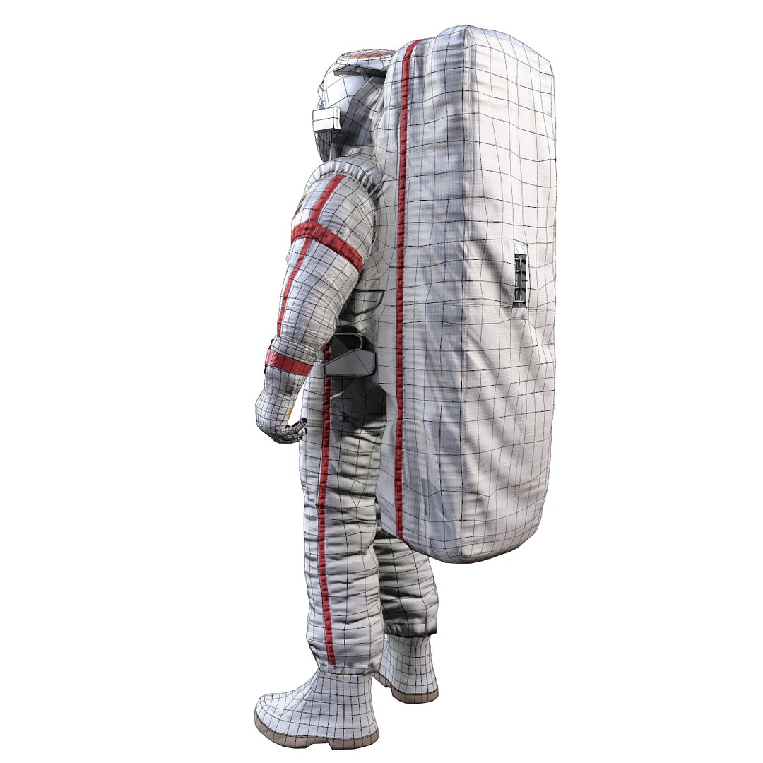 3D space suit orlan mks model - TurboSquid 1258847