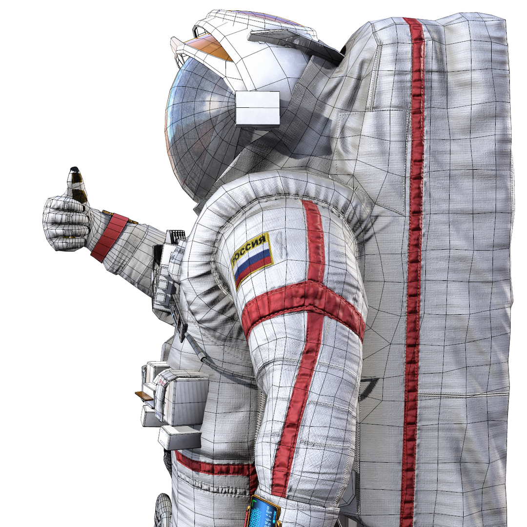 3D space suit orlan mks model - TurboSquid 1258847