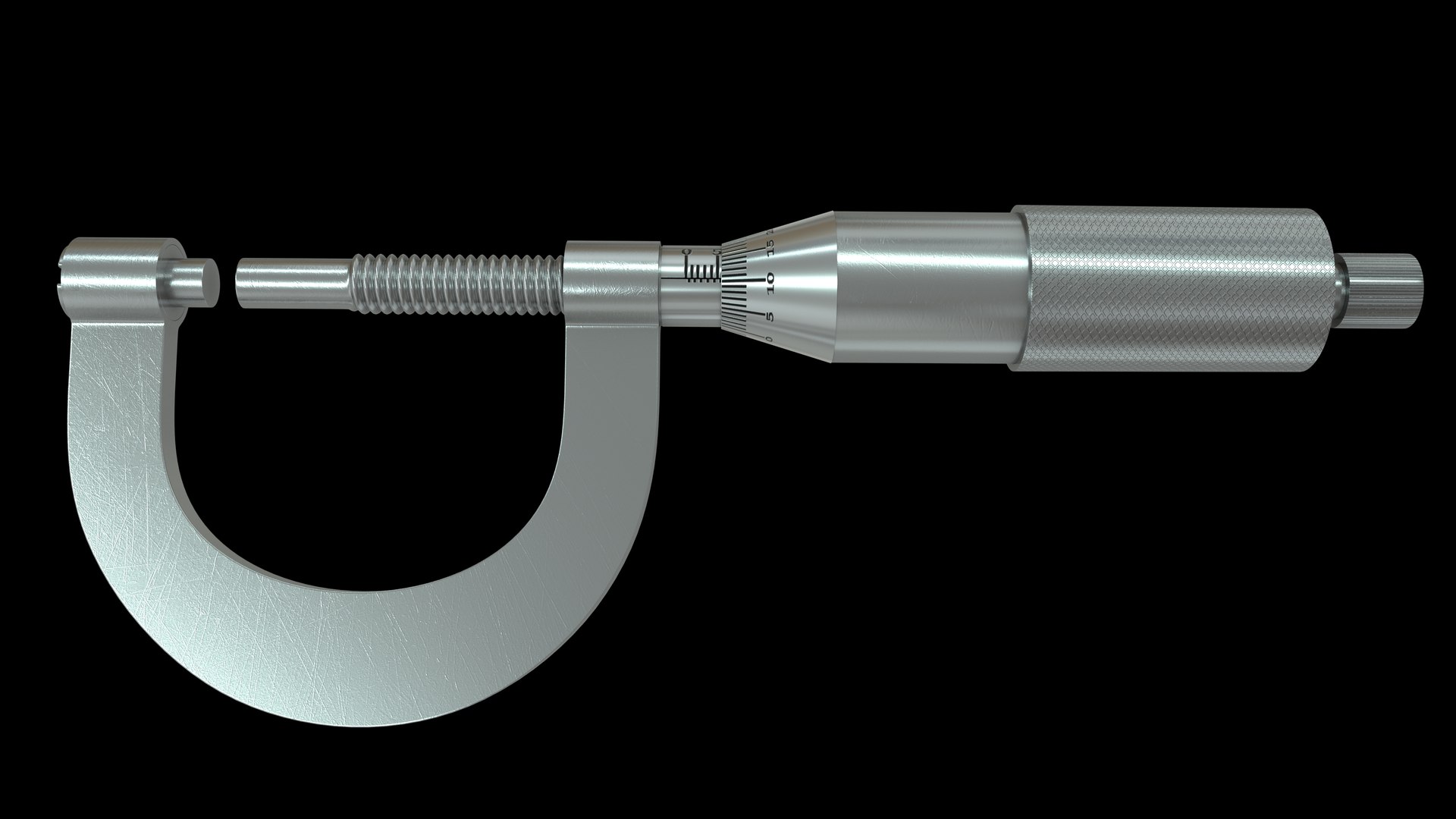 Screw Gauge 3D - TurboSquid 2327264