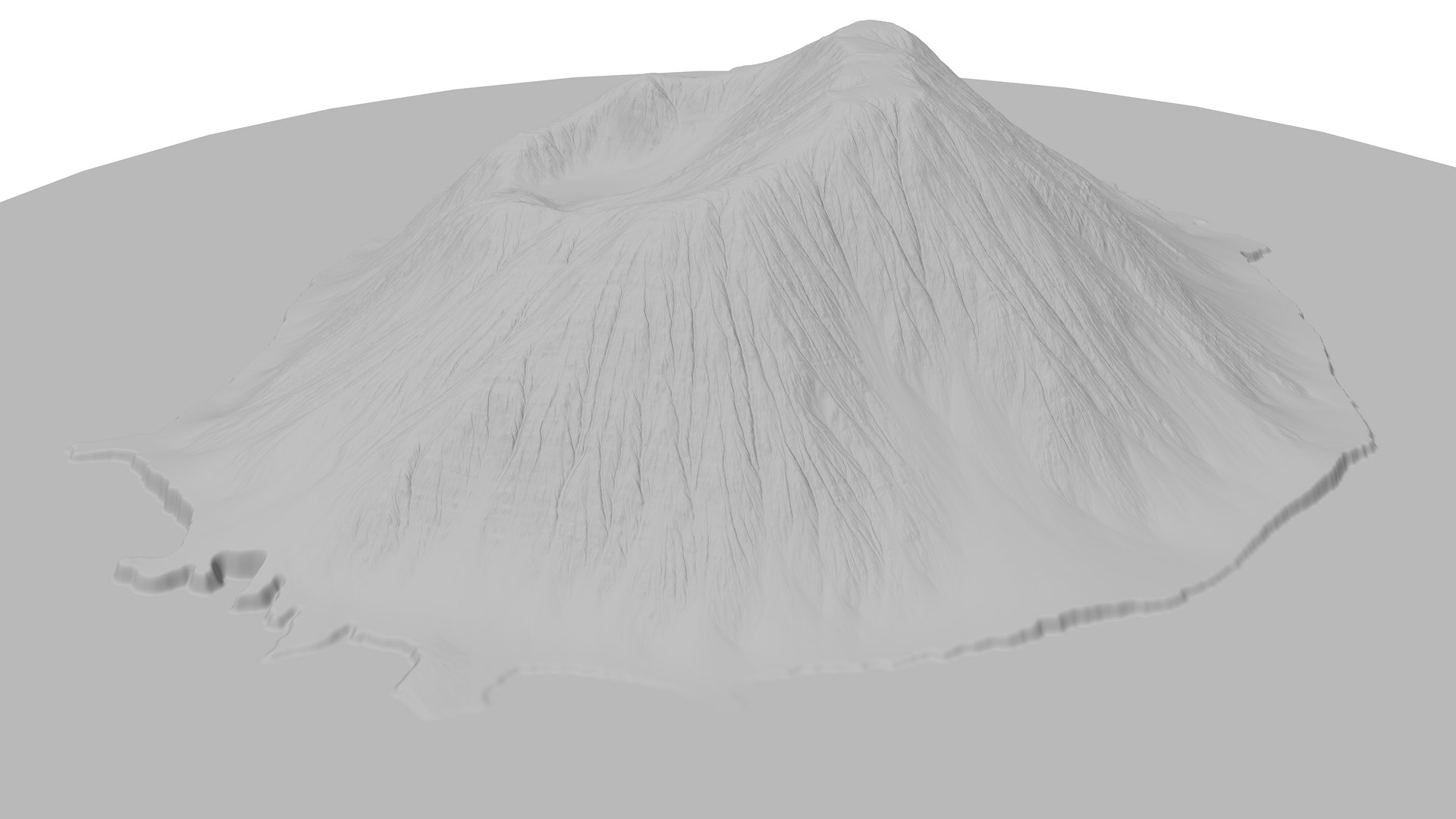 Raikoke Island Kuril Archipelago Middle Kurils Russia 3D Model ...